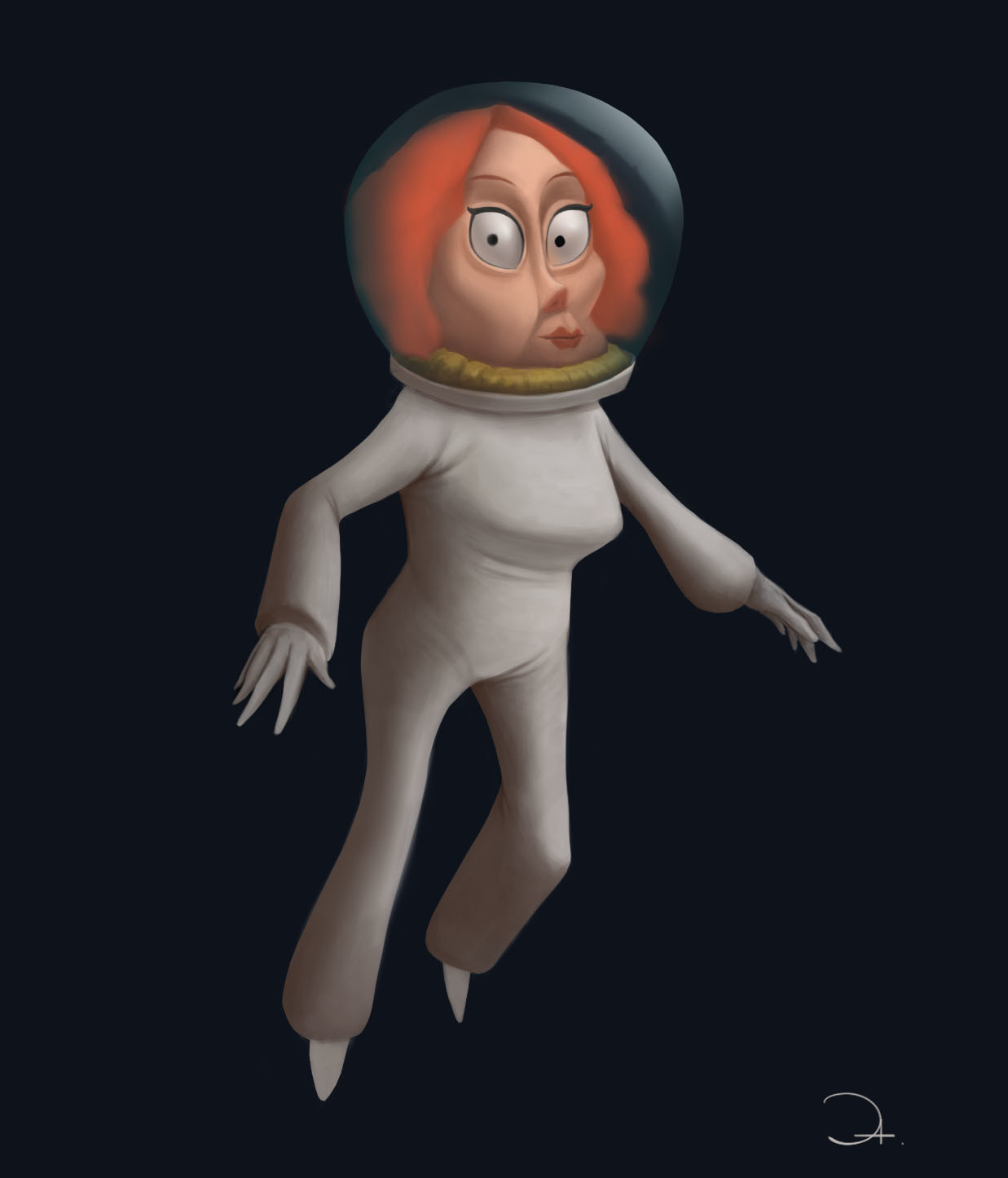 ArtStation - Space Woman