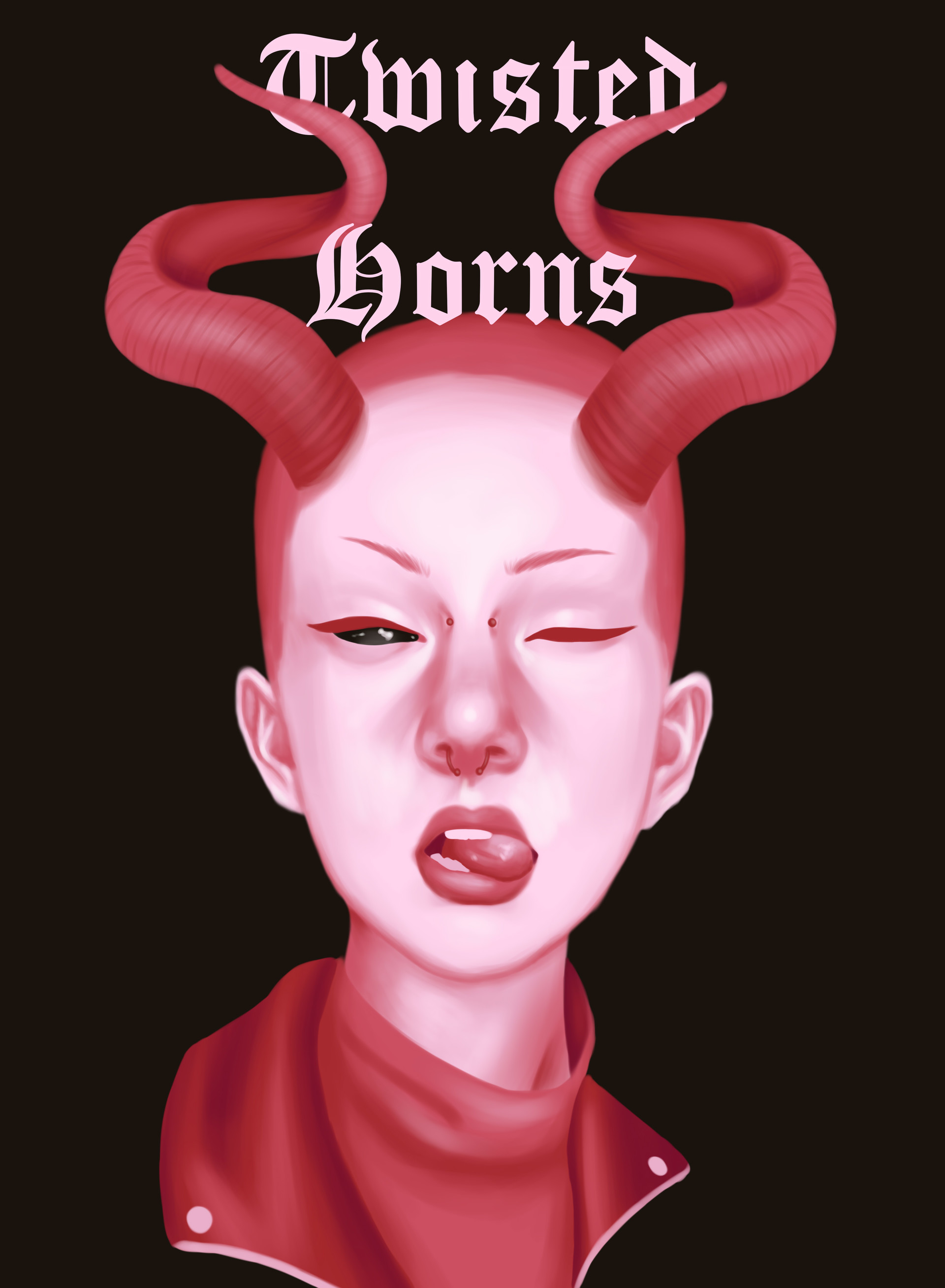 ArtStation - Drawtober day 24 - Twisted Horns