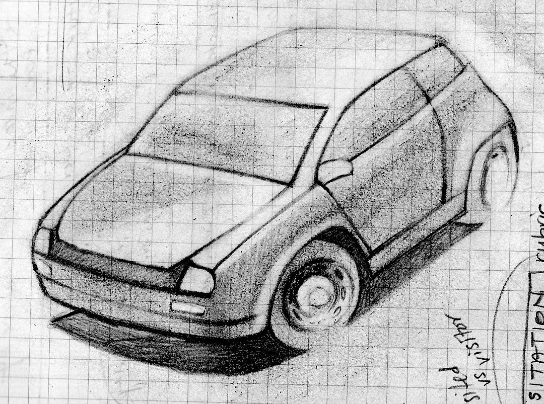 ArtStation - Car Sketch