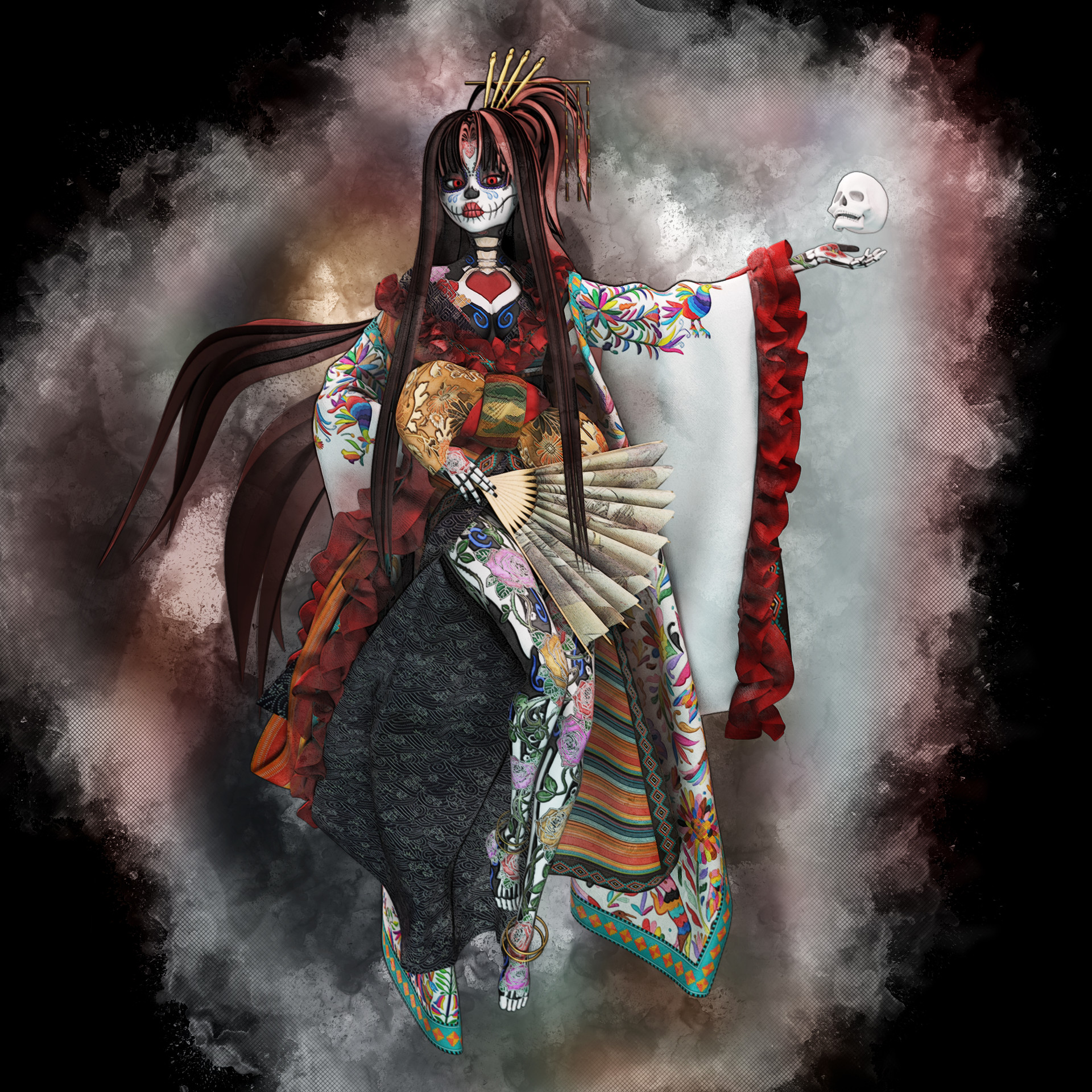 Japanese Death Goddess