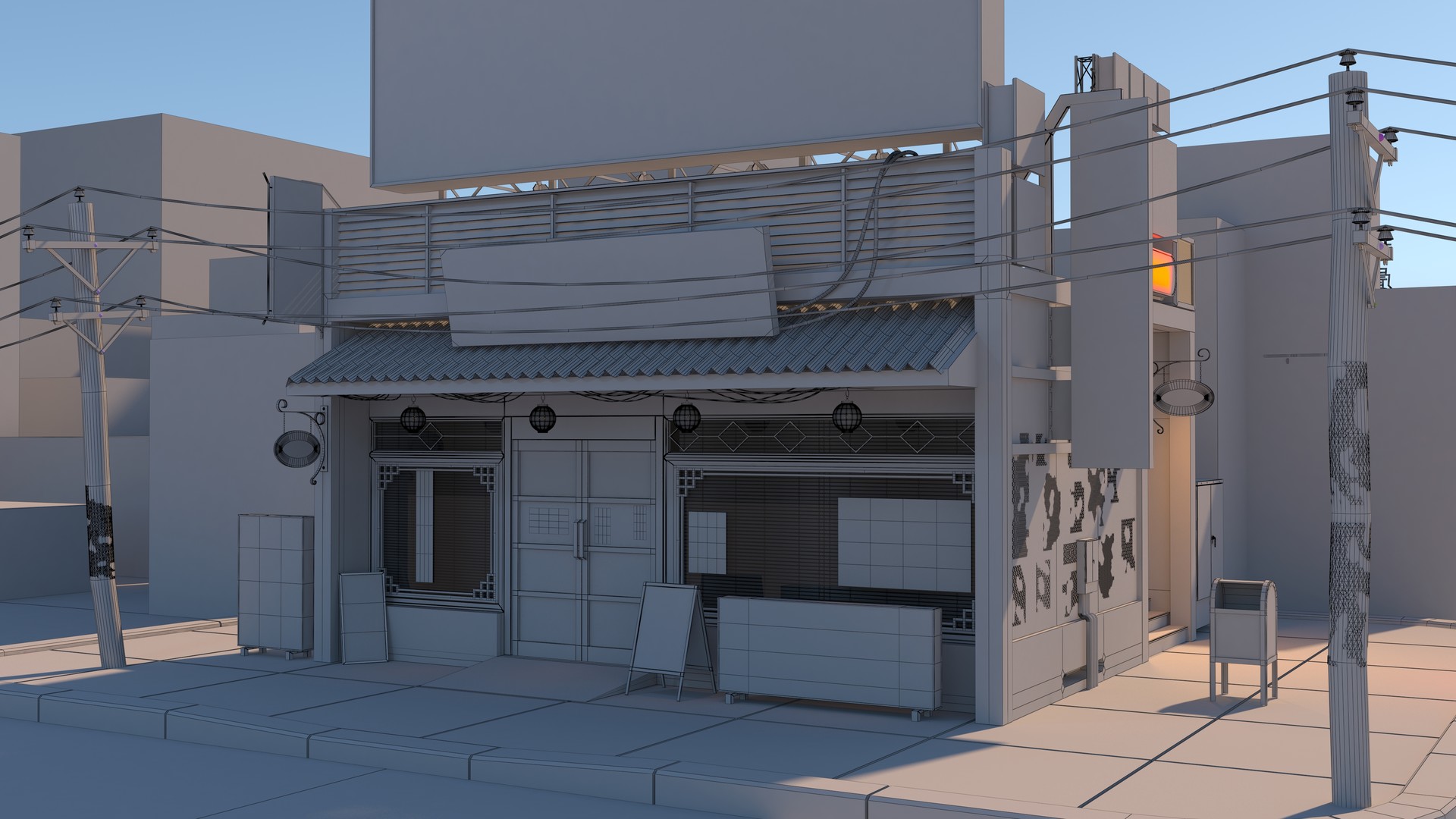 ArtStation - Chinese shop