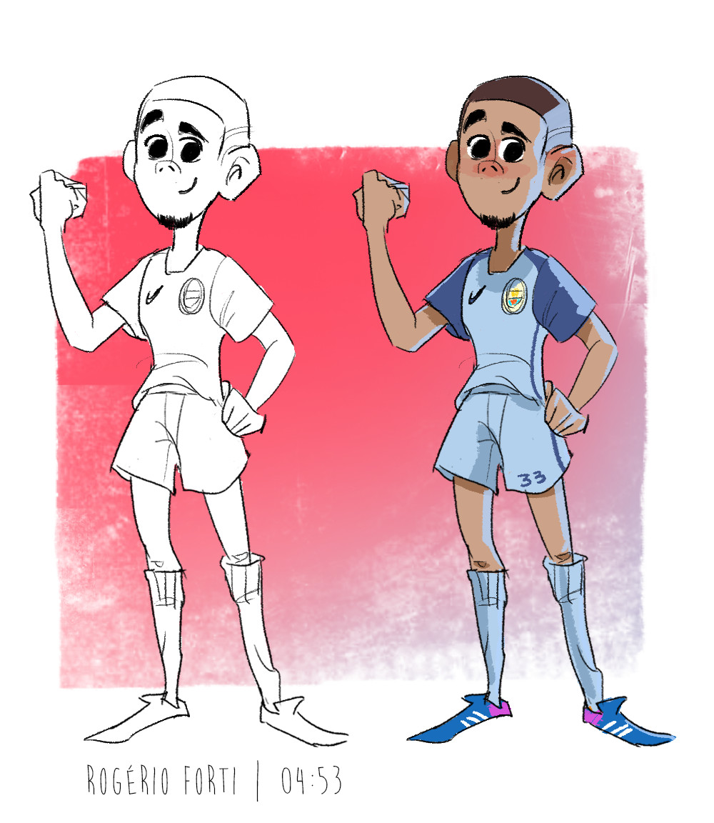 ArtStation - Gabriel Jesus - Sketch