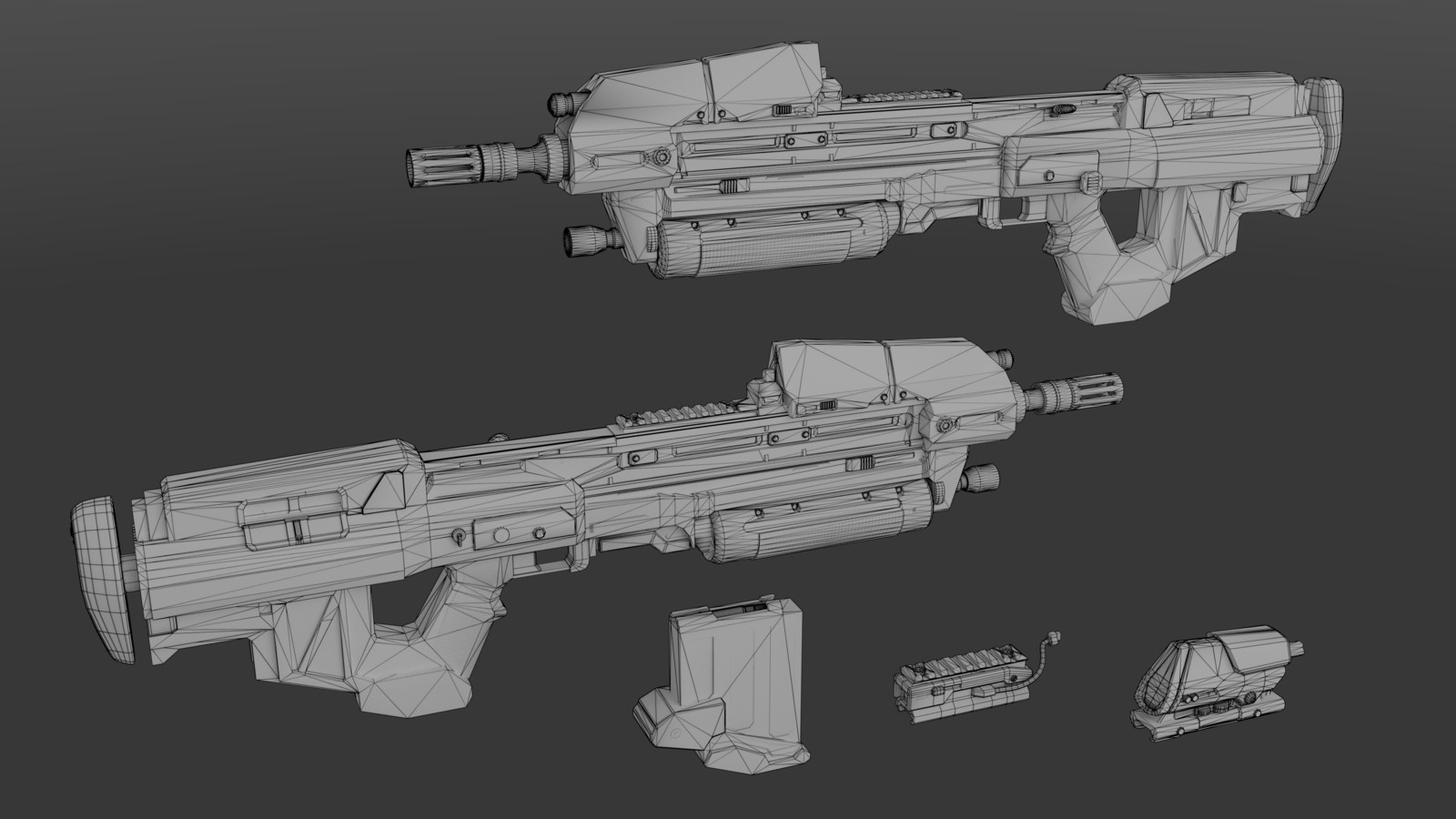 Brian Tien - MA37 ICWS Assault Rifle