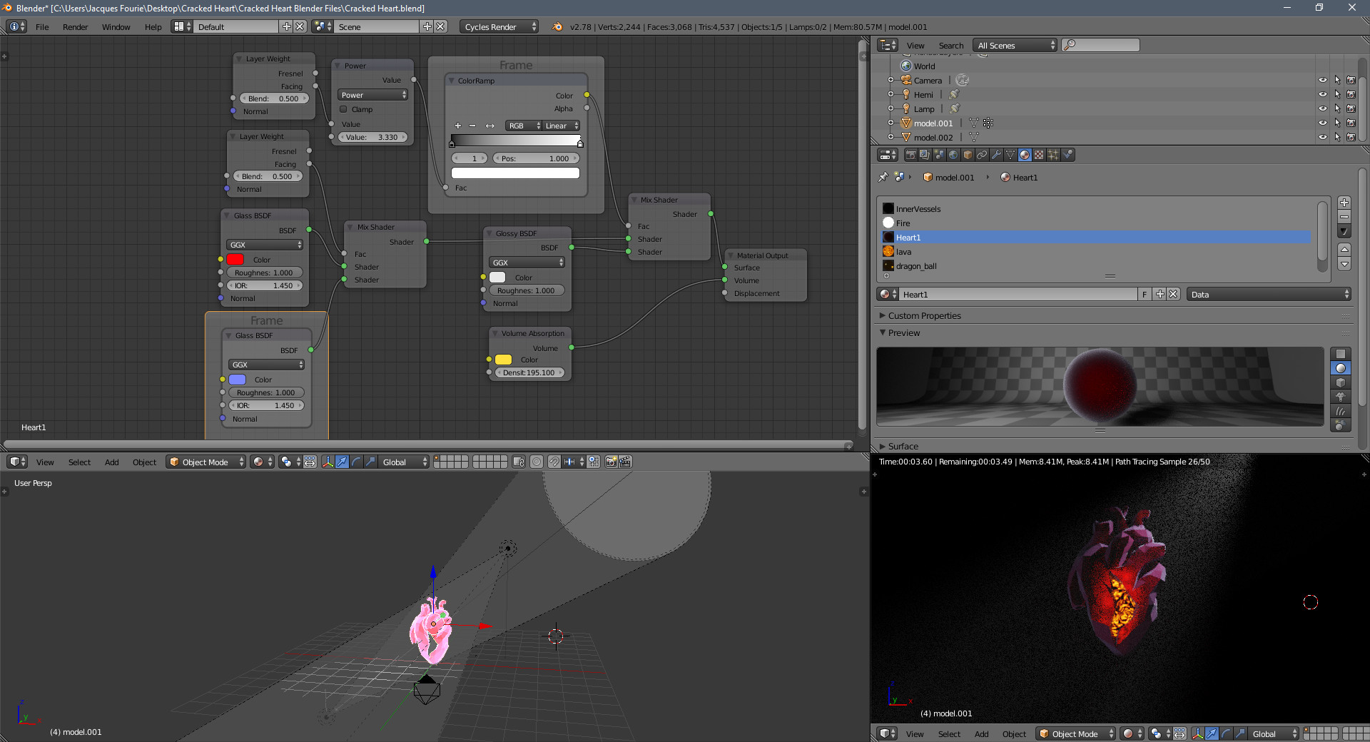 Jacques Fourie - Cracked Heart