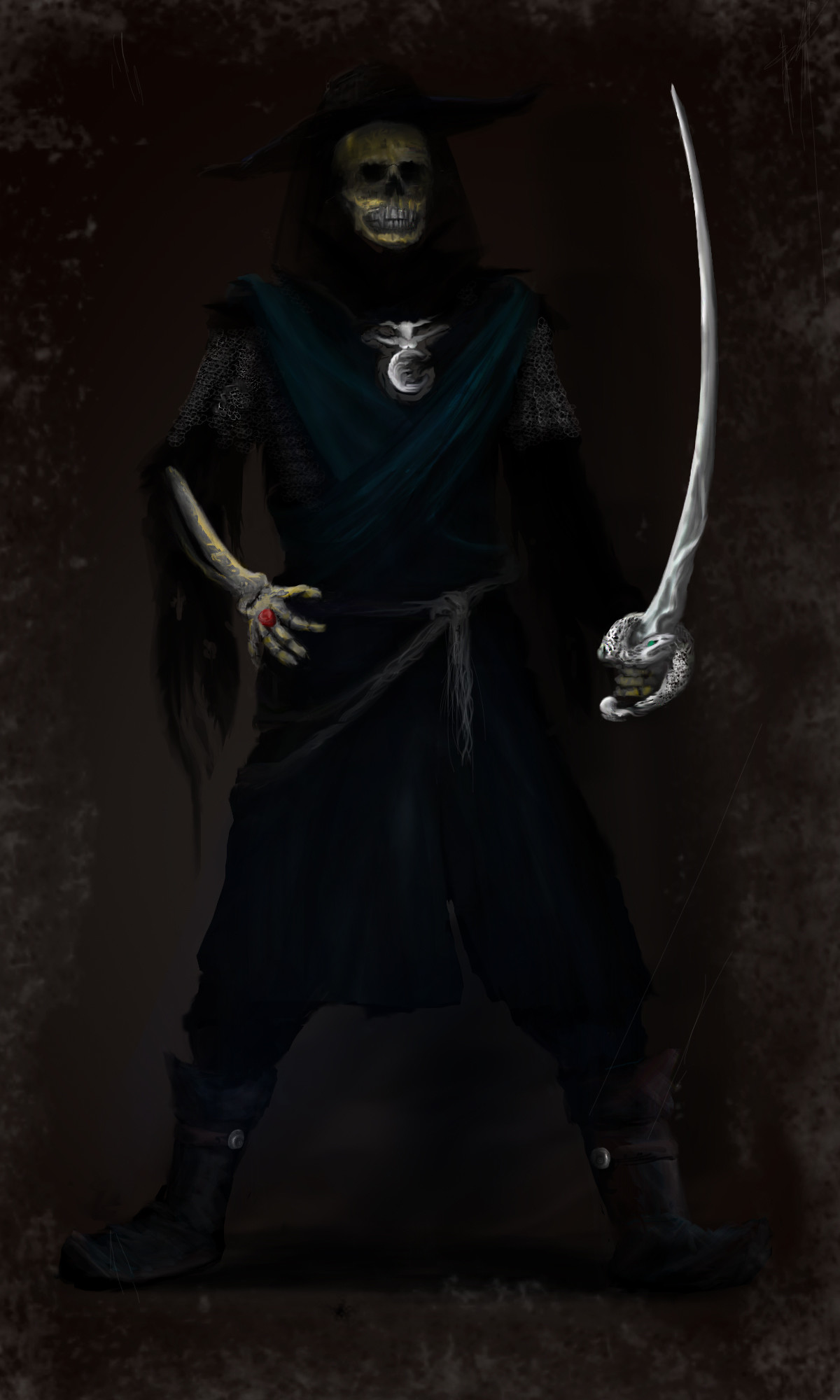 ArtStation - Lunae Lumina Mortem - The Death of Moonlight (Necromancer)