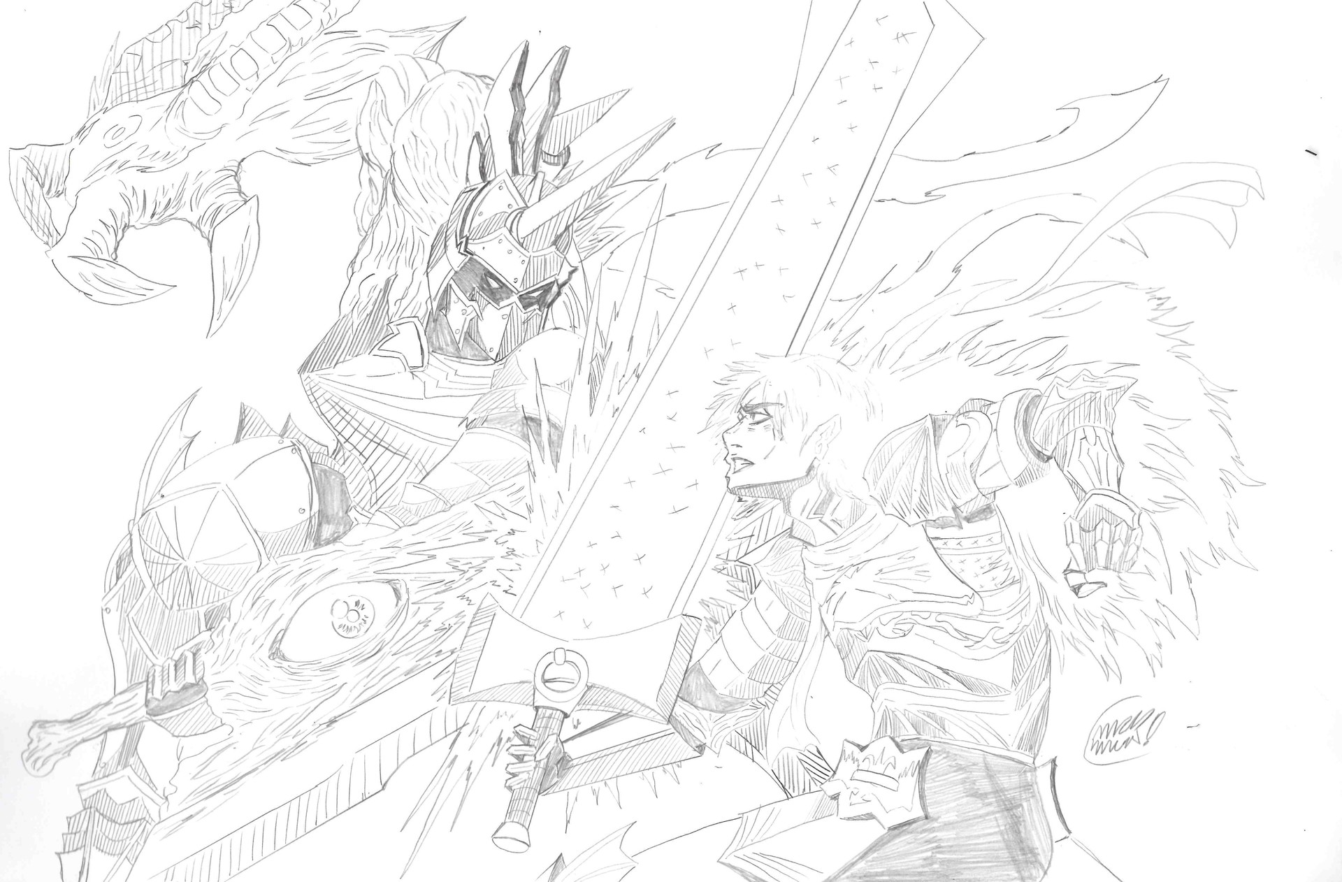 soul calibur coloring pages