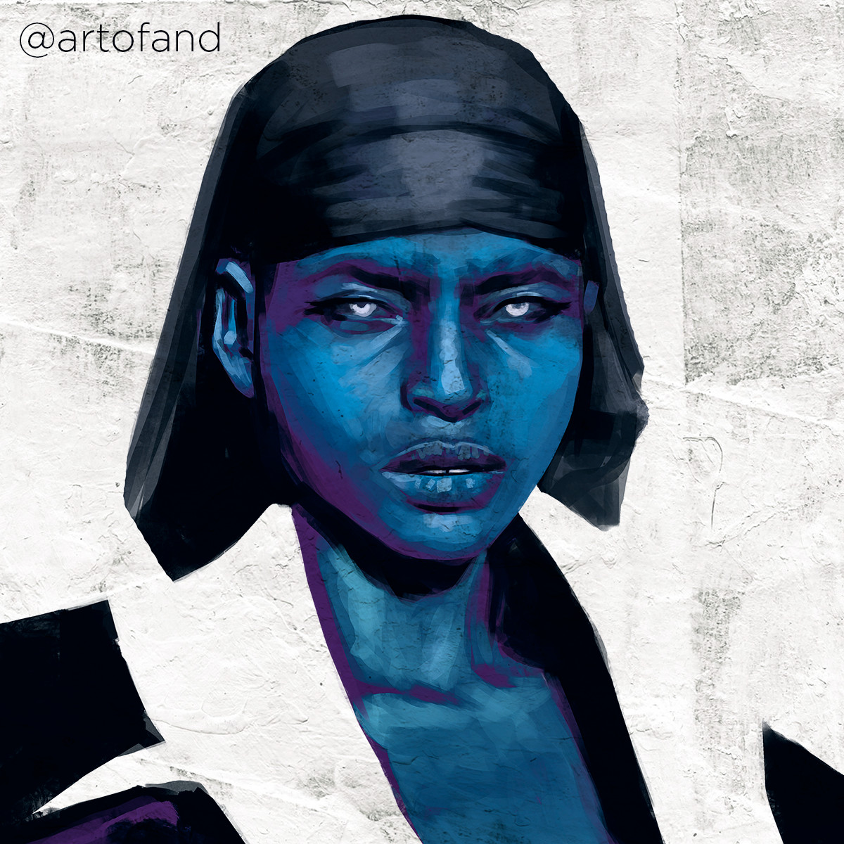 AND artofand - Blue portraits synthesys