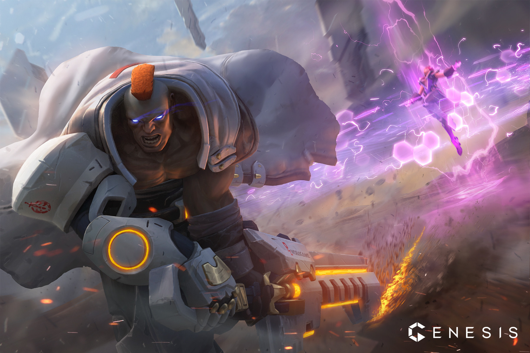 ArtStation - GENESIS splash art