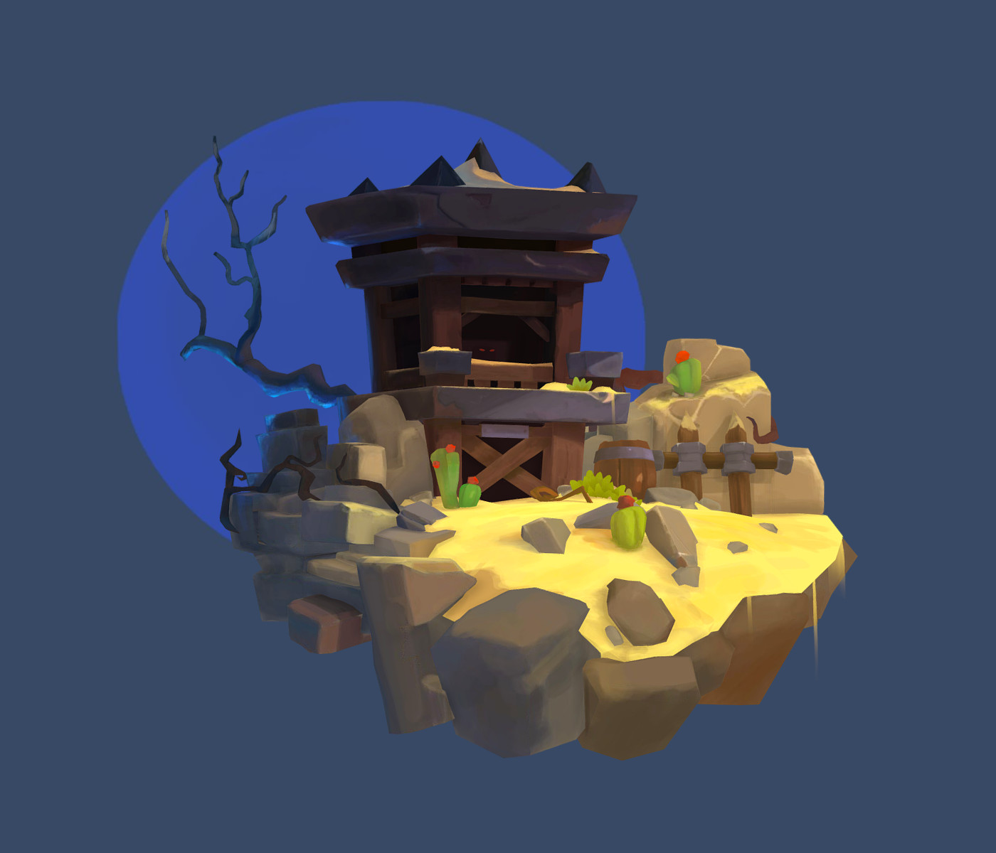 ArtStation - Old Tower