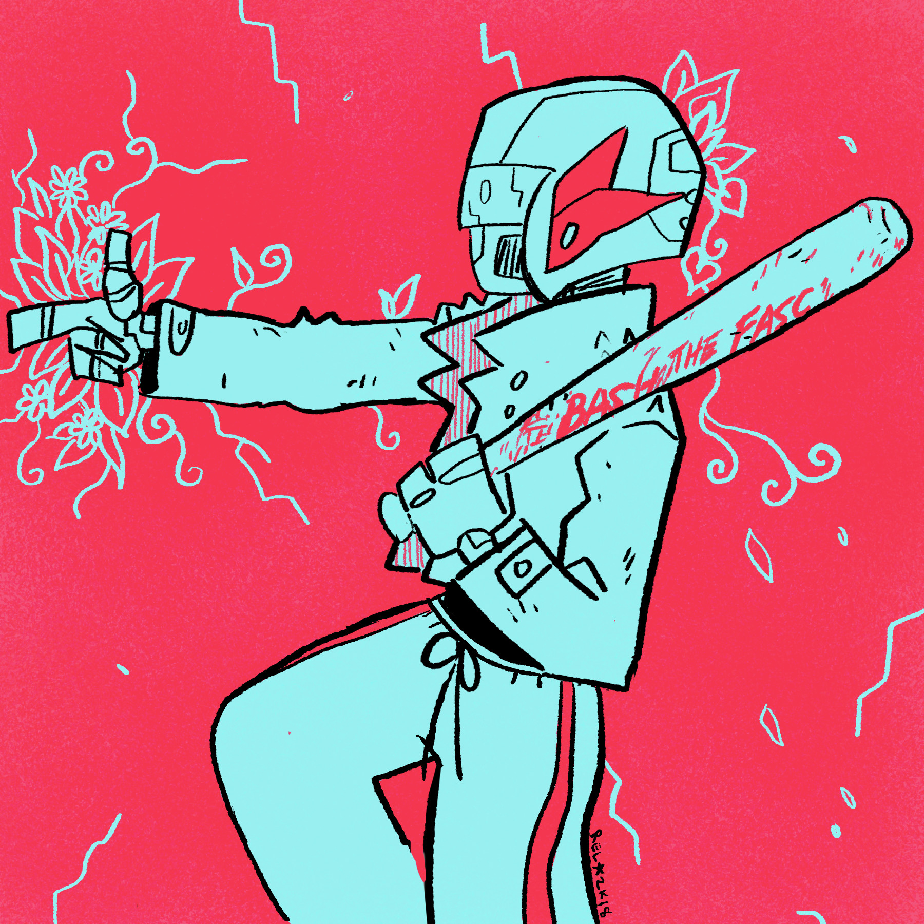 ArtStation - robo bash the fash