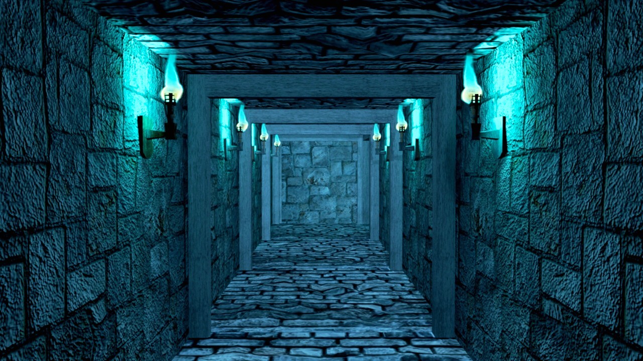 ArtStation - Old Temple Basement