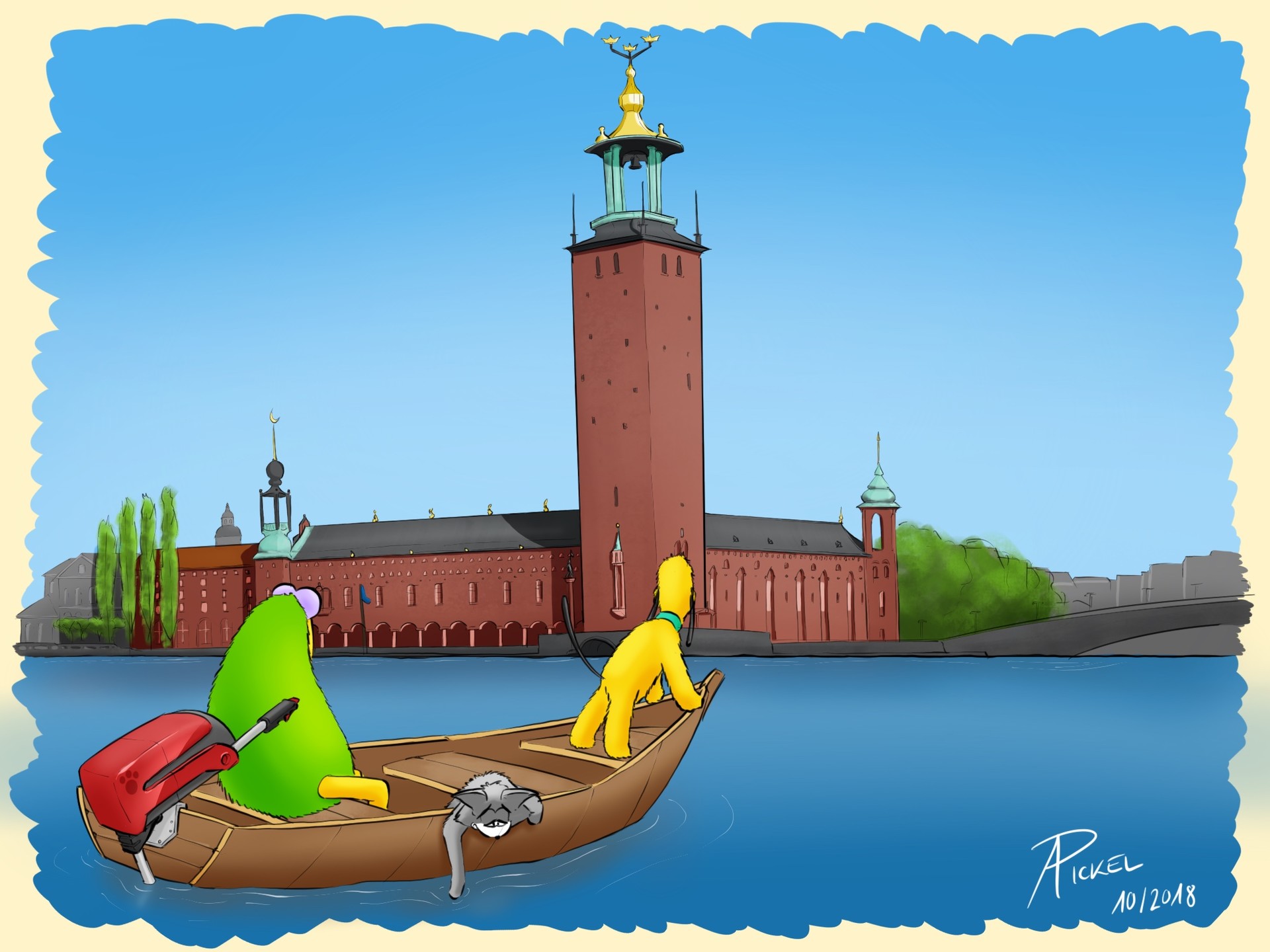 ArtStation - Day 46 - Stockholm