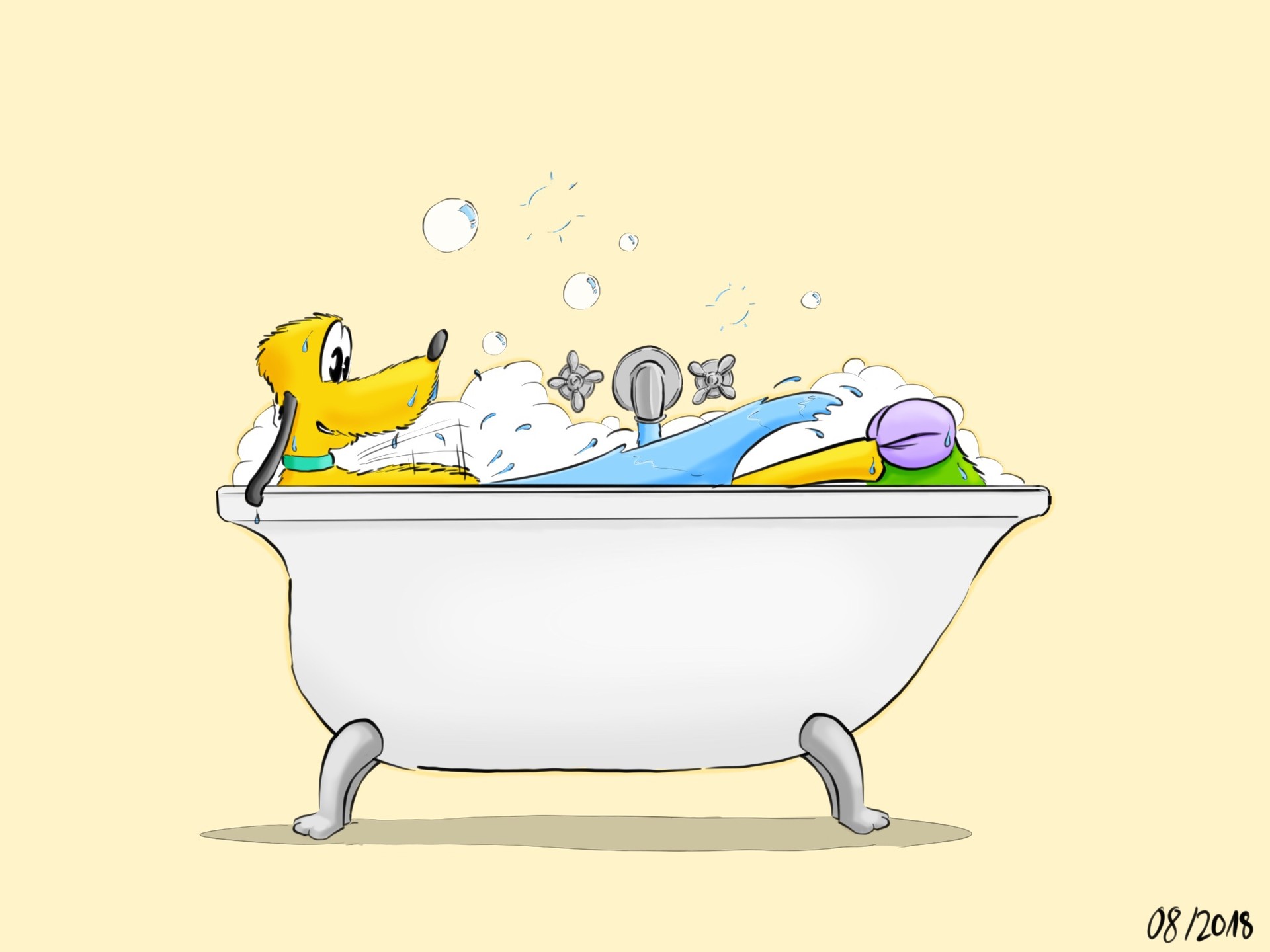 ArtStation - Day 13 - Bath