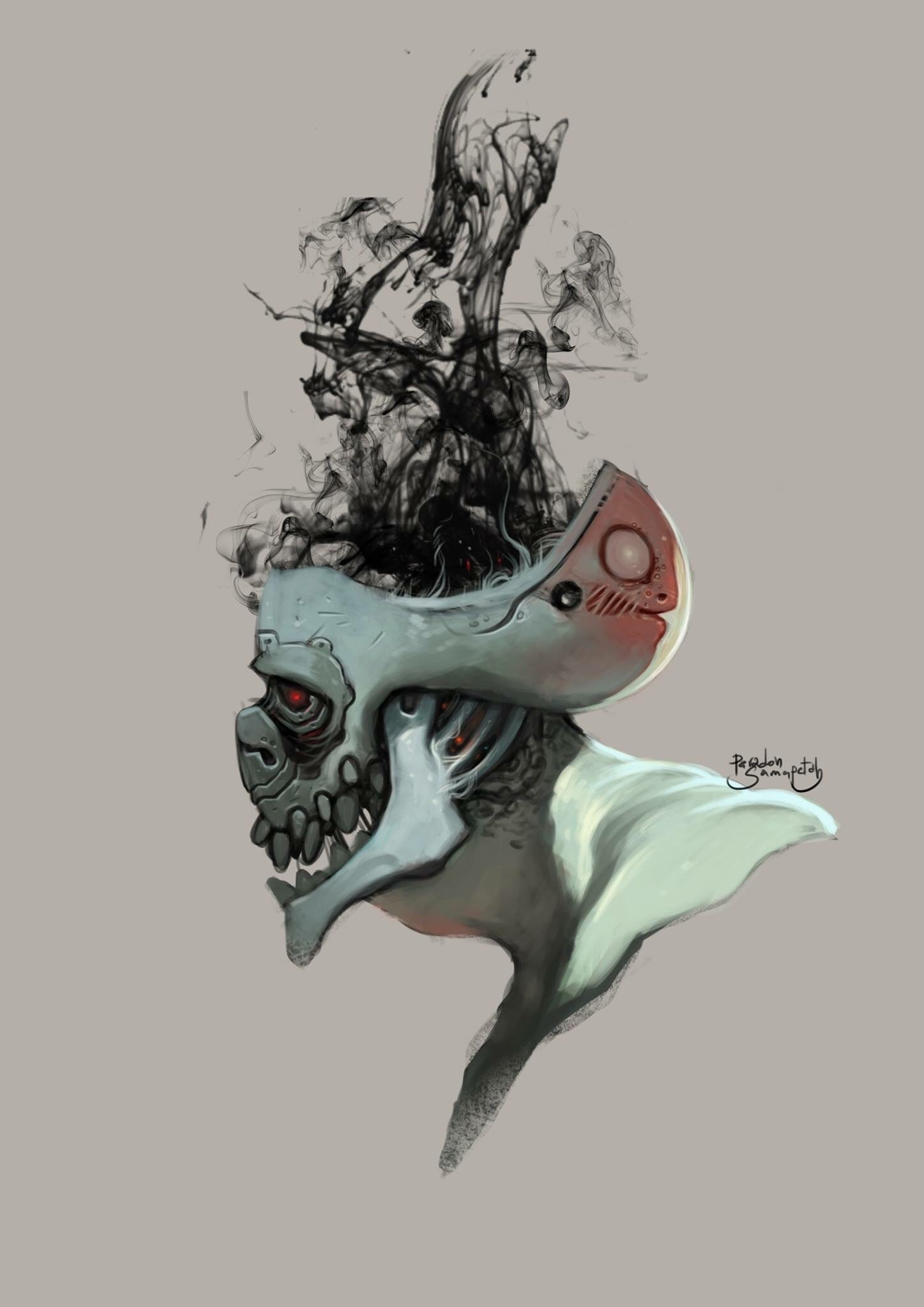 ArtStation - skull ghost