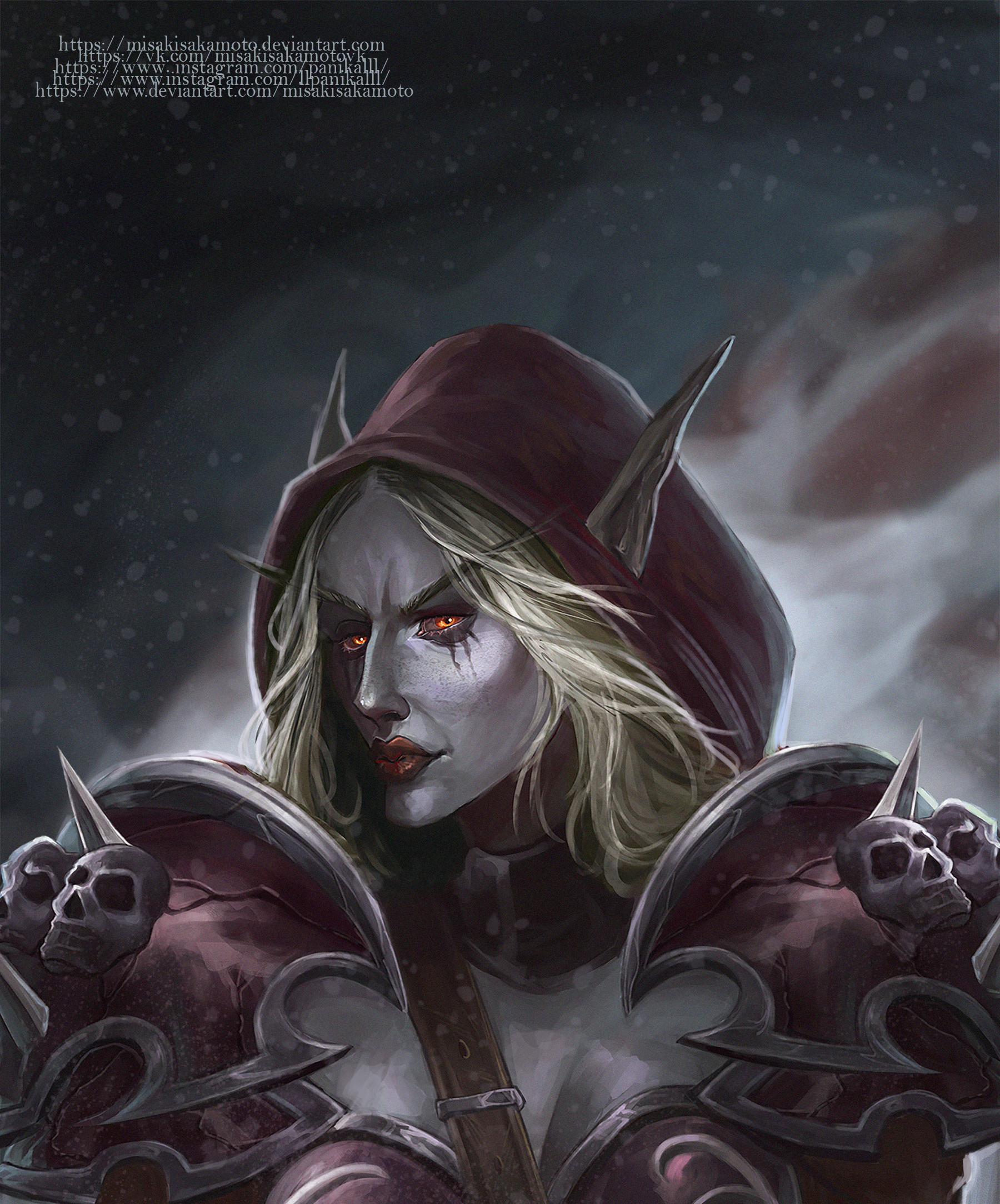 sylvanas windrunner artstation