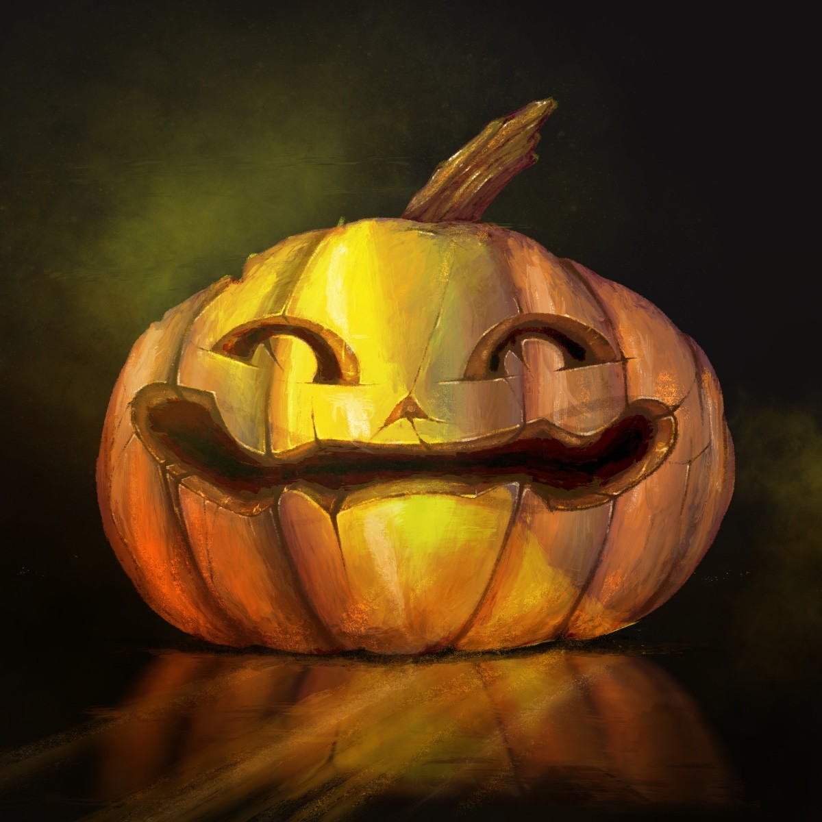 ArtStation - Happy Pumpkin