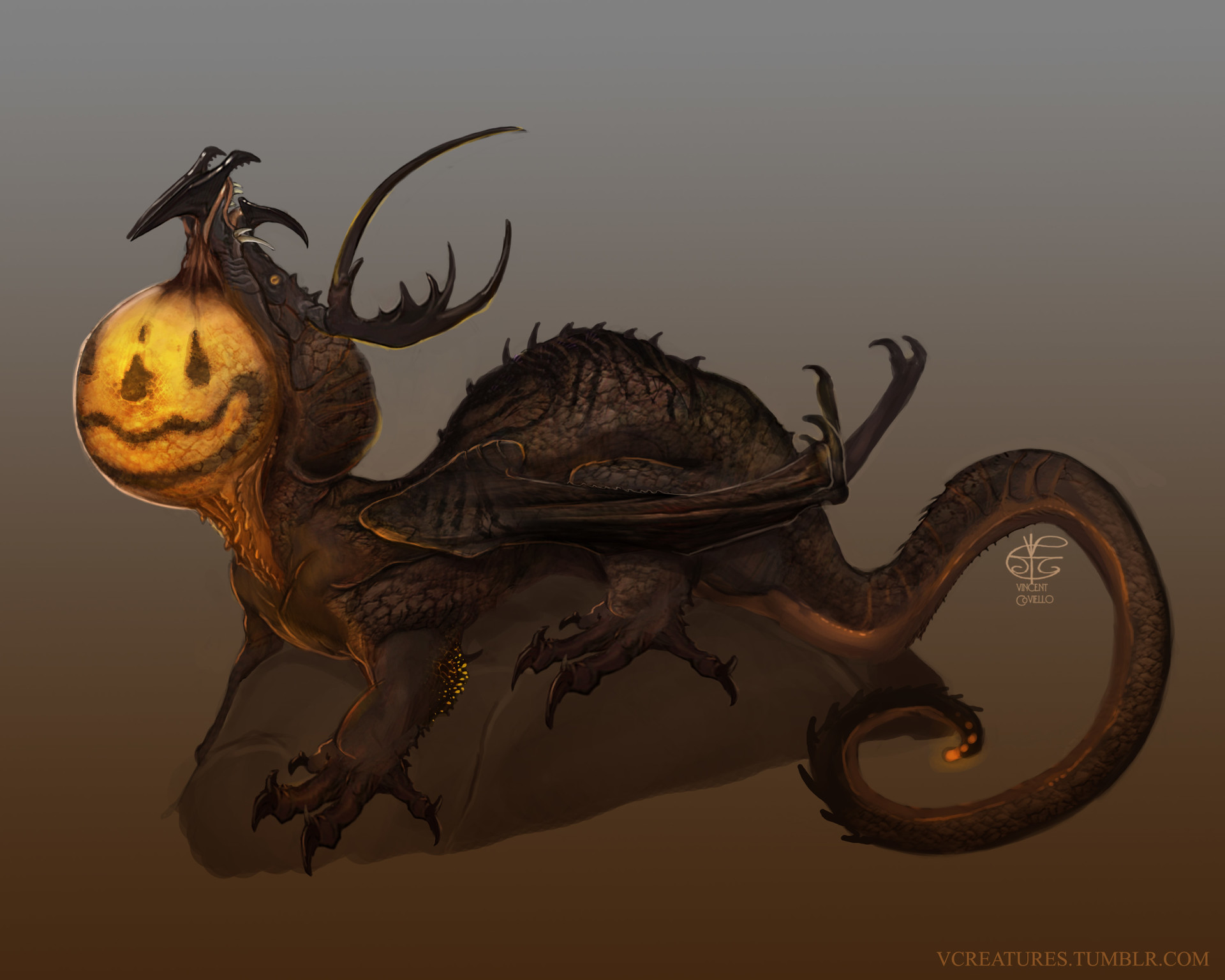 ArtStation - Pumpkin Drakes