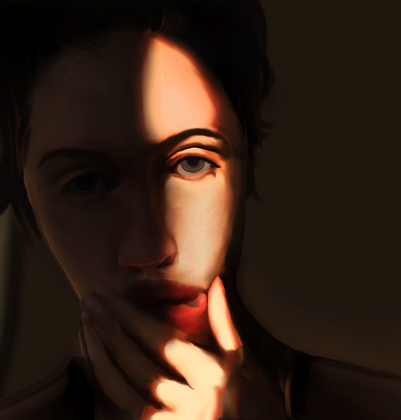 ArtStation - Light on skin study