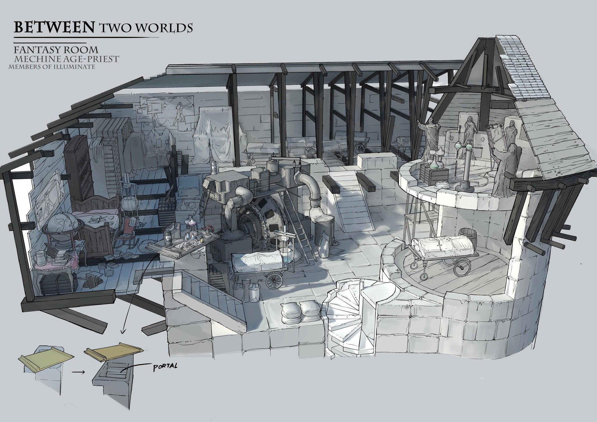 ArtStation - Between two worlds