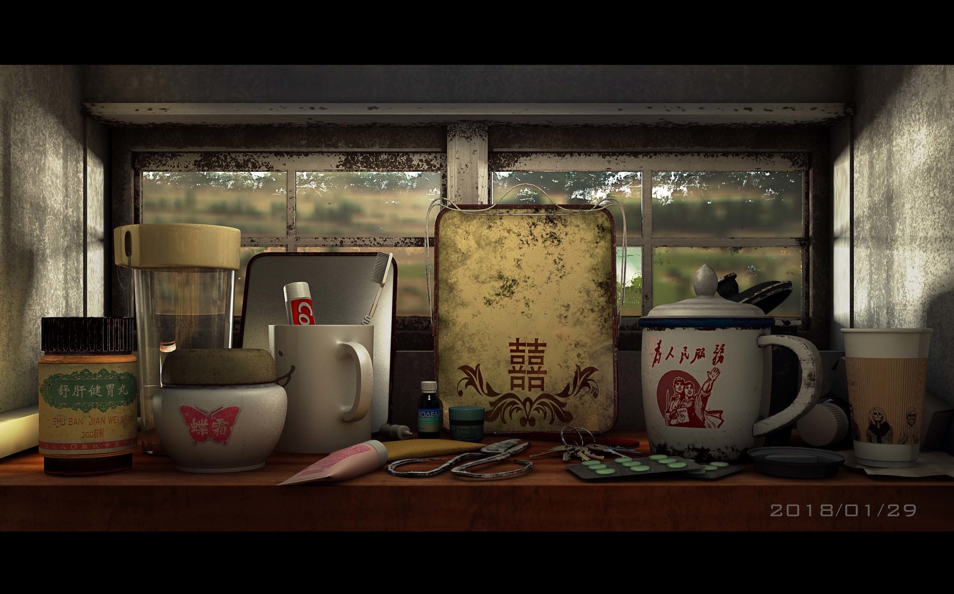 ArtStation - still life in memory