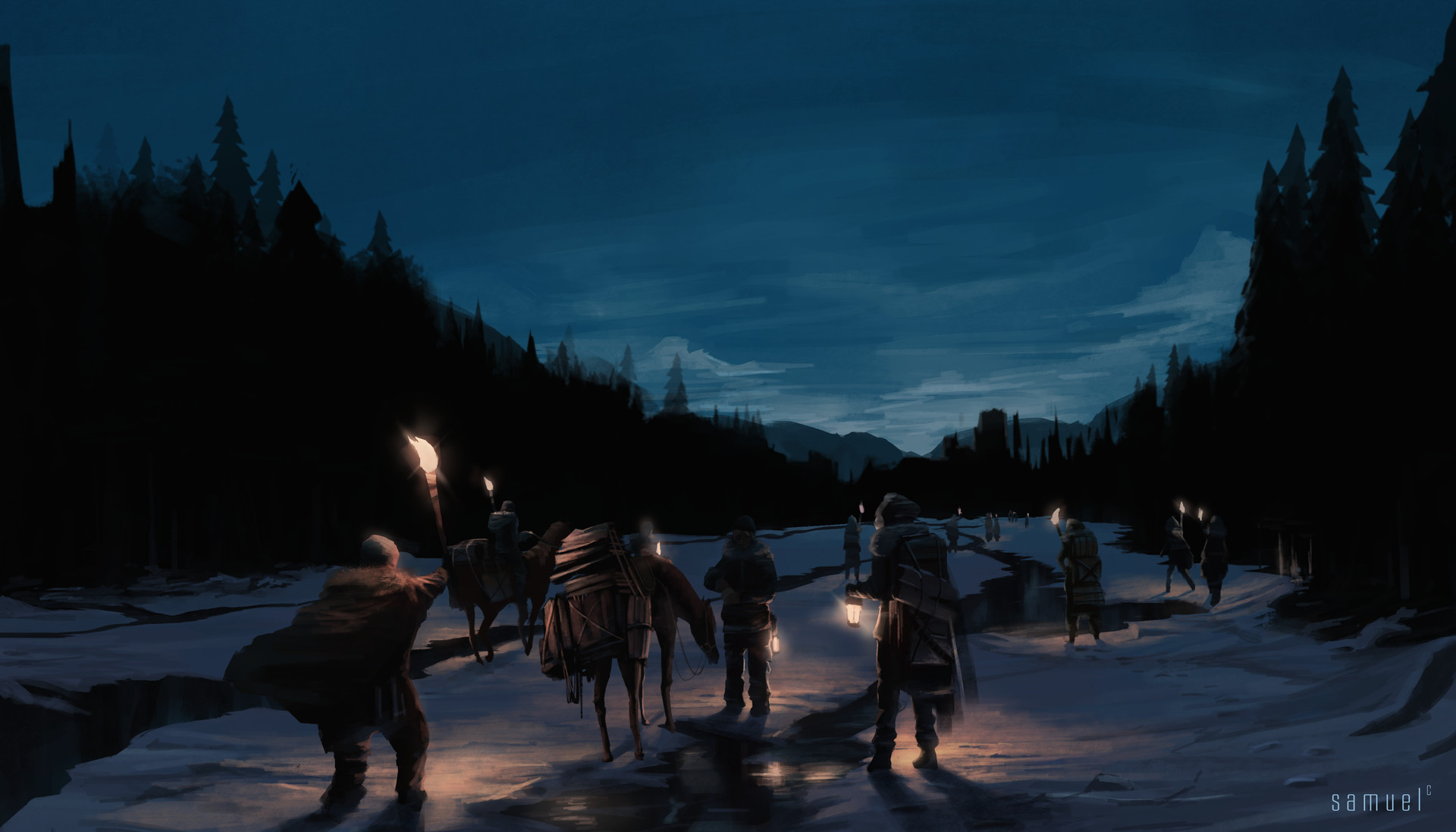 ArtStation - Revenant cinematography study