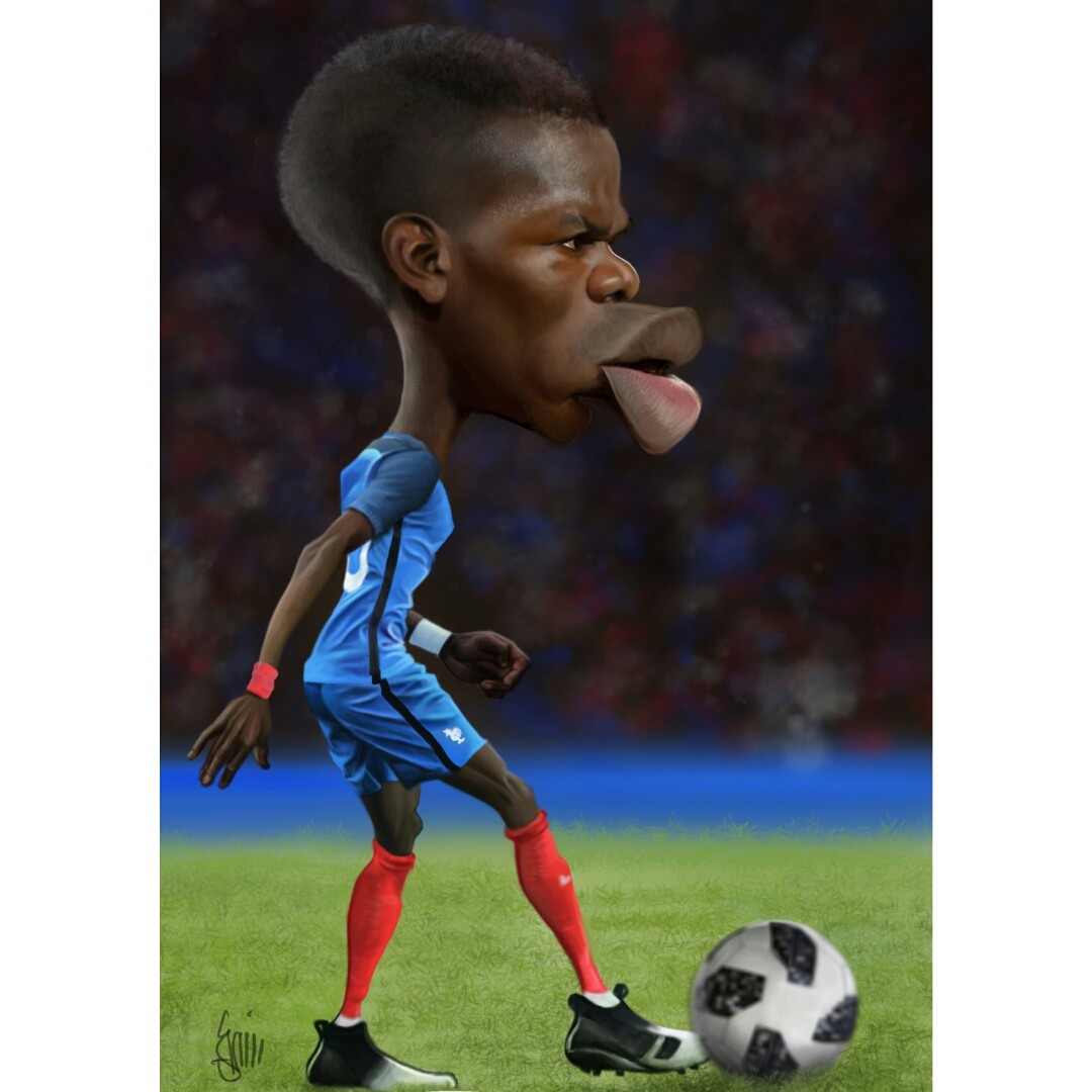 ArtStation - Paul pogba