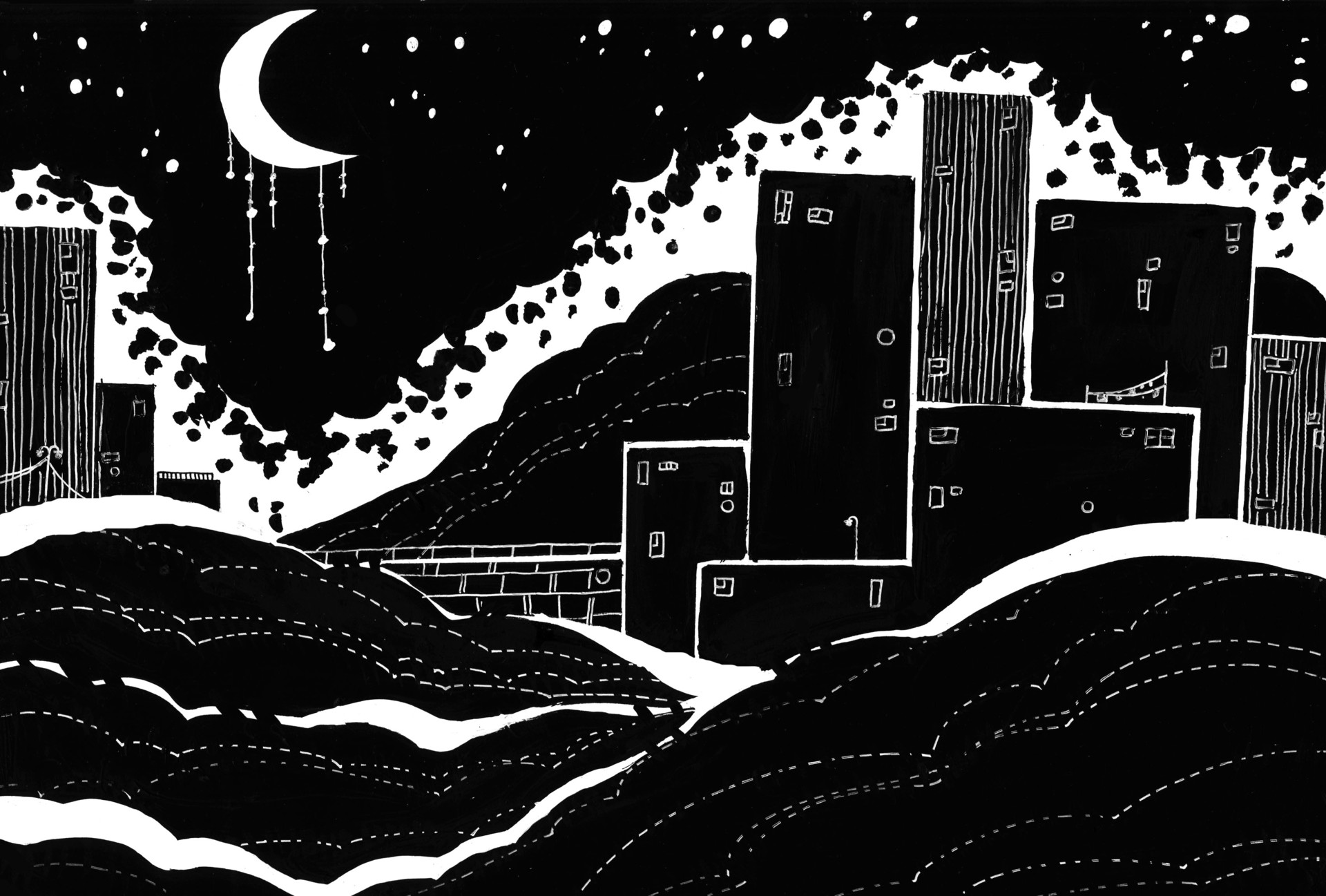 ArtStation - Sleeping city