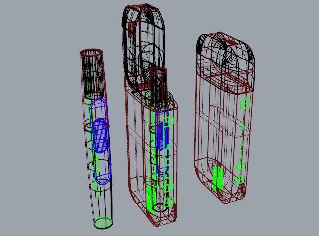 ArtStation - 3D Modellation for IQOS