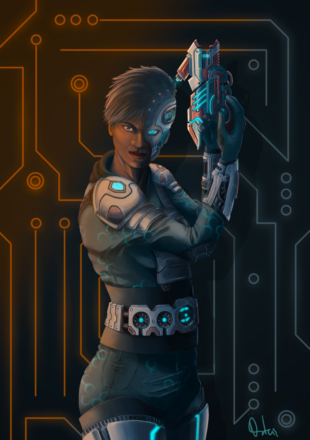 ArtStation - Sci-Fi Police