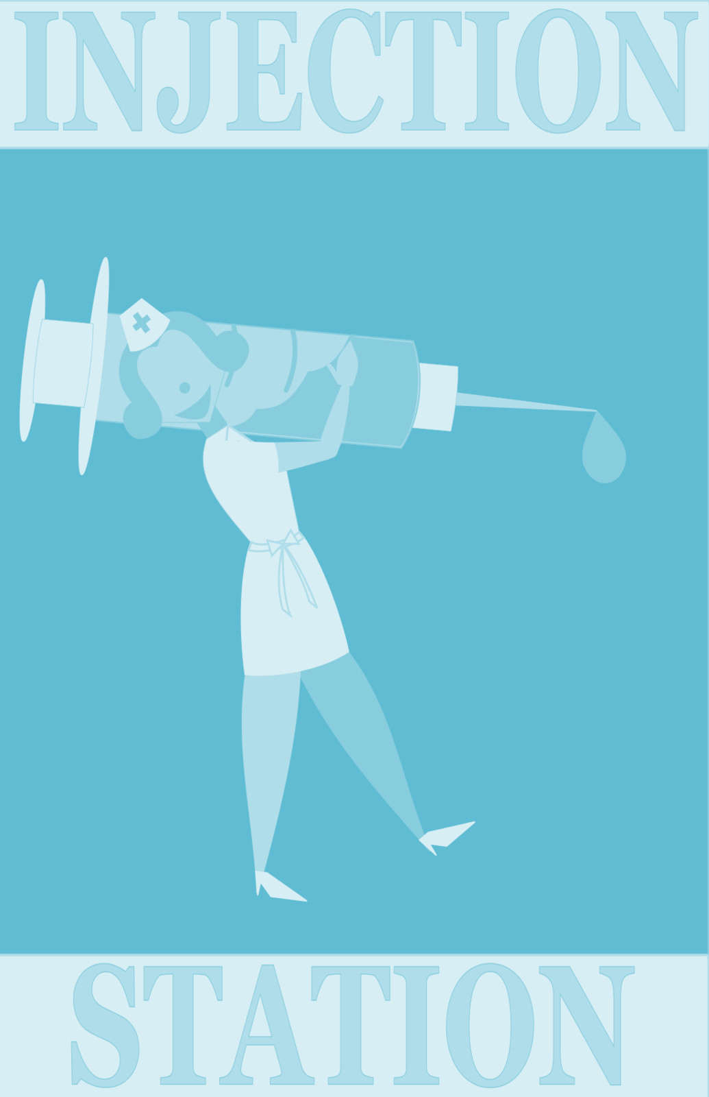 Karena Green - Injection Station Poster