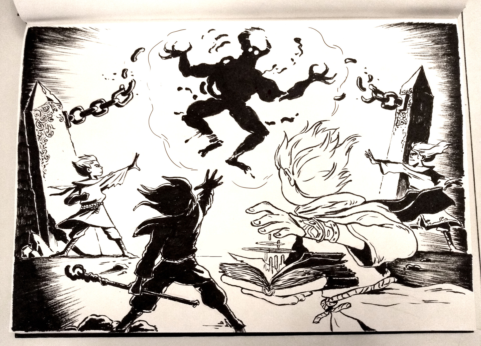 ArtStation - spell destroy