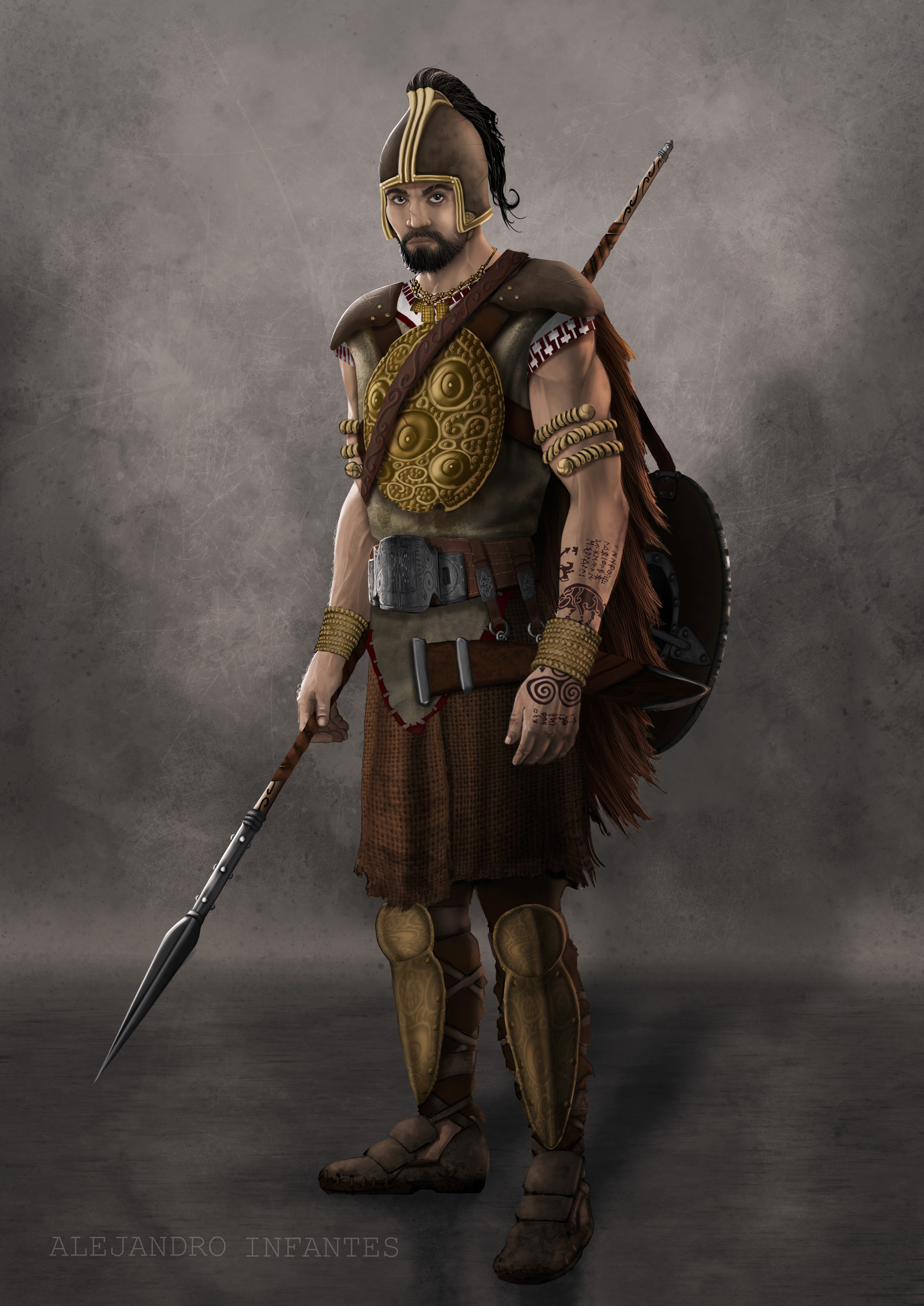Alejandro Infantes - Iberian soldier
