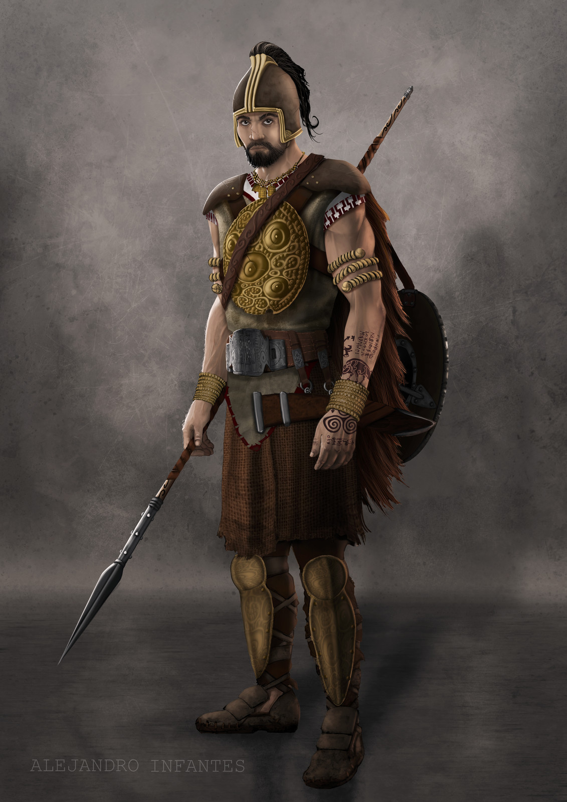 Alejandro Infantes - Iberian soldier