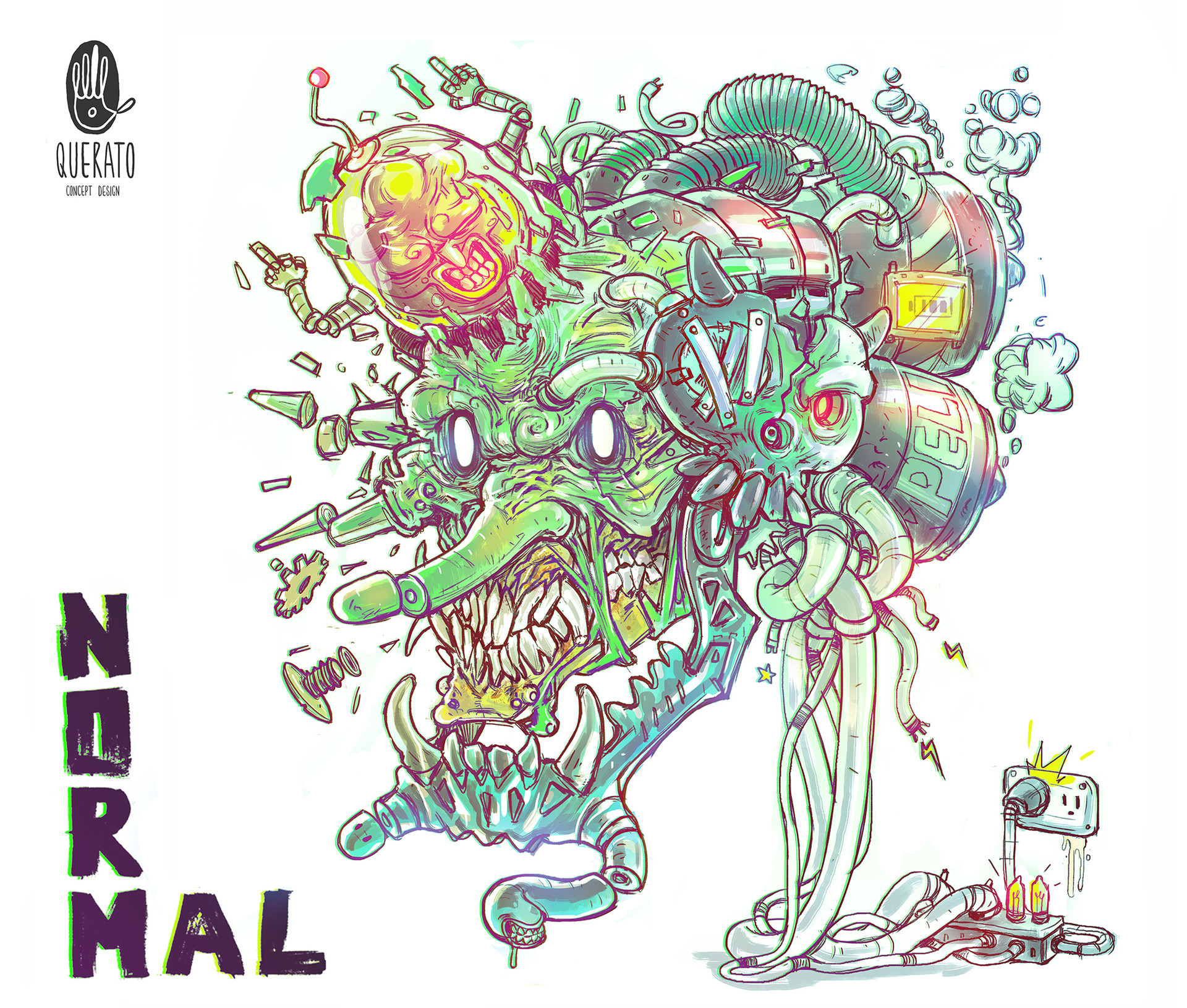 ArtStation - NORMAL - MONSTER CYBERPUNK
