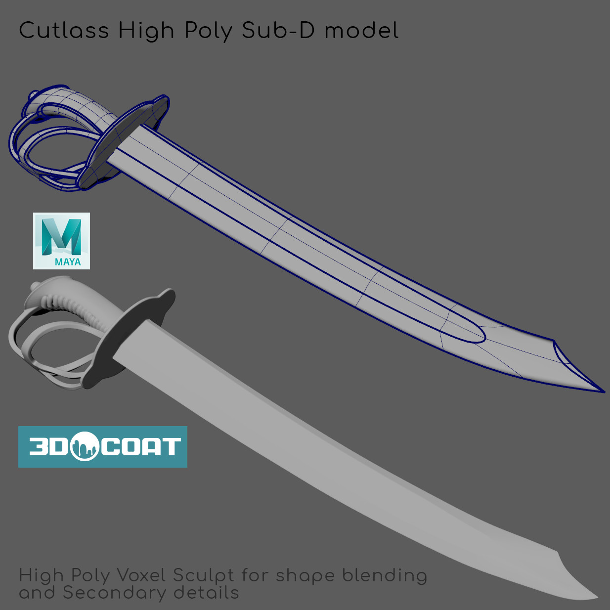 pirate sword shape