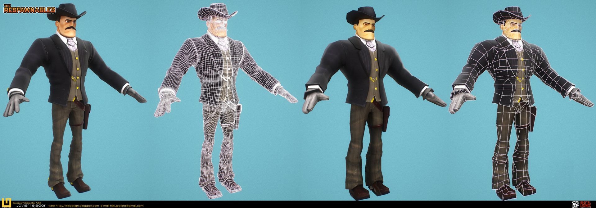 ArtStation - The Respawnables Characters