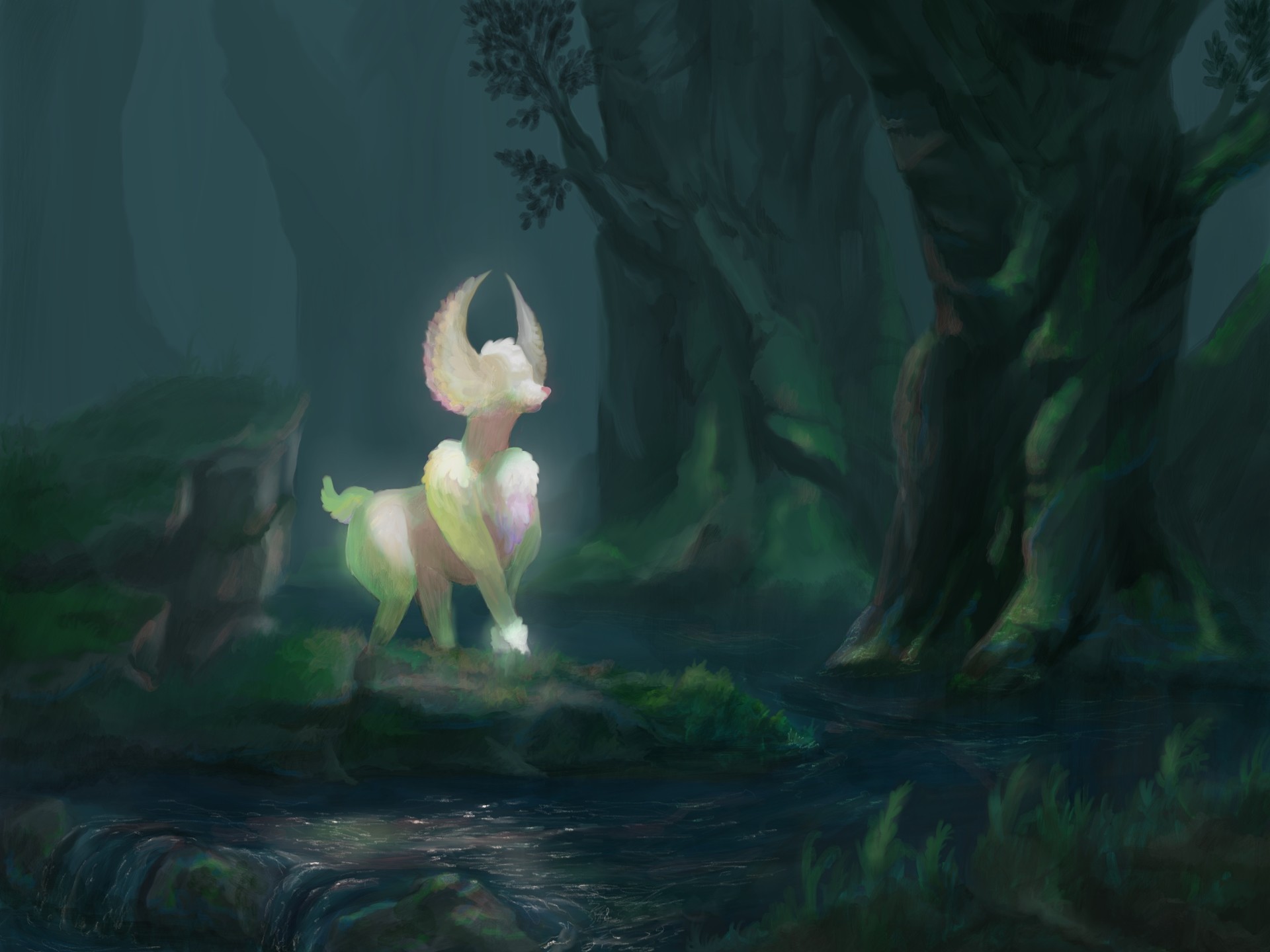 ArtStation - Forest Spirit