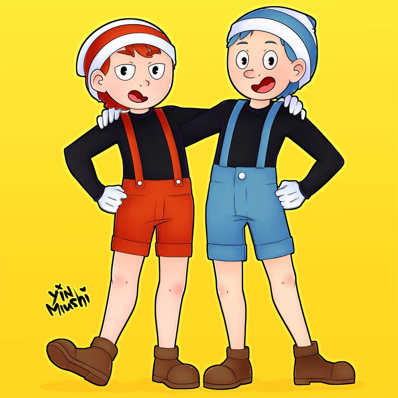 ArtStation - Humanized Cuphead Fanart