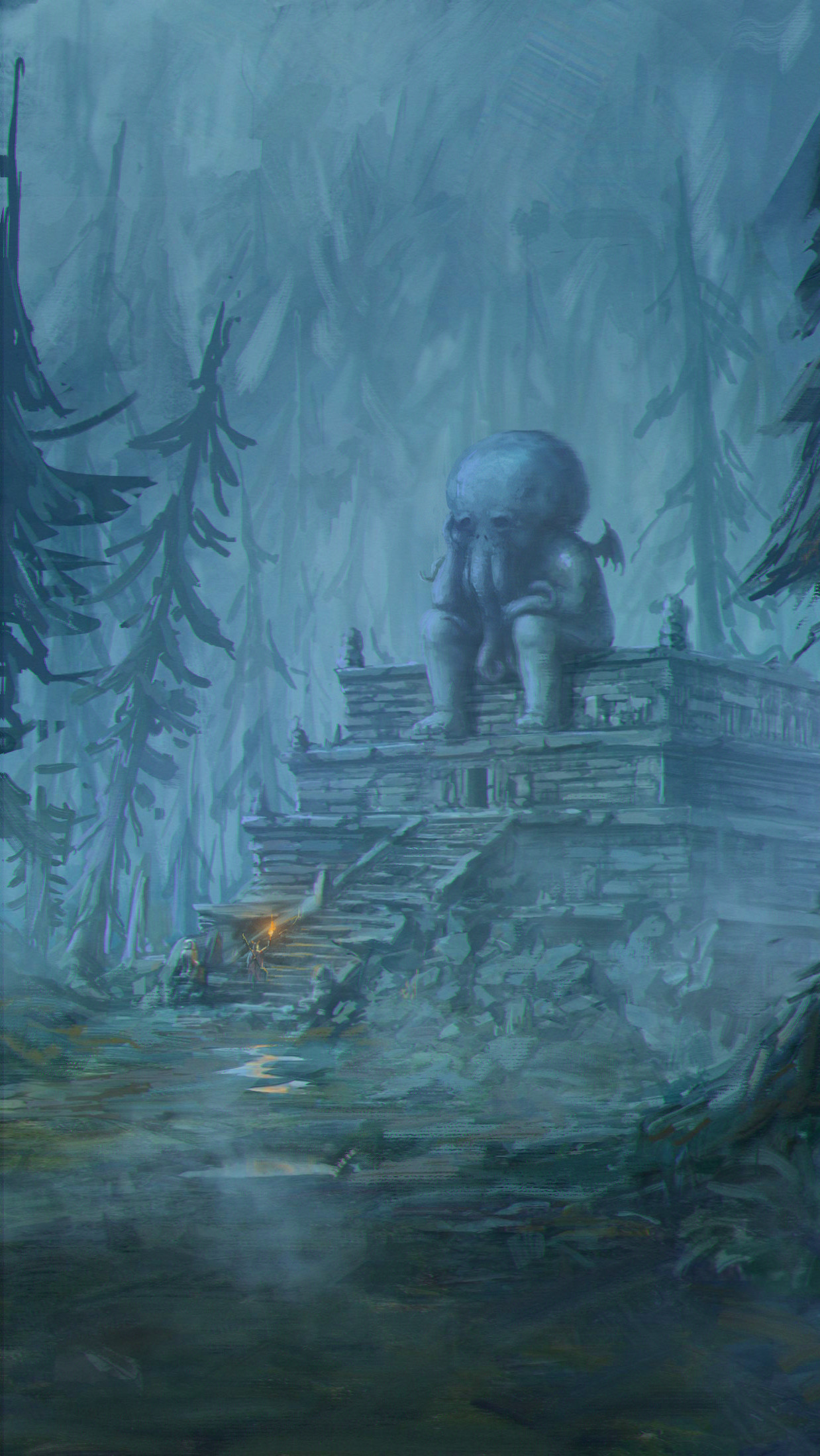 Baby Cthulhu by Mummy Fei : r/ImaginaryMonsters