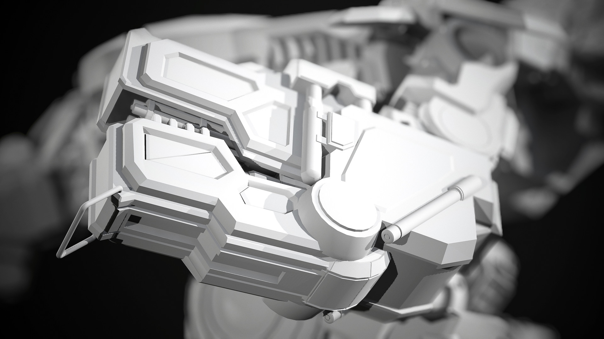 Dennis Halim - KGC - 0000 King Crab 3D Model from Battletech