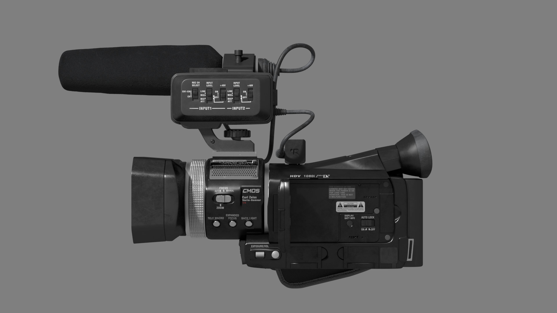 ArtStation - Camera HDV Sony, personal project