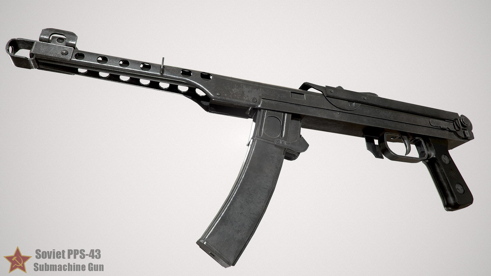 Andrey Mut - Soviet PPS-43 Submachine Gun