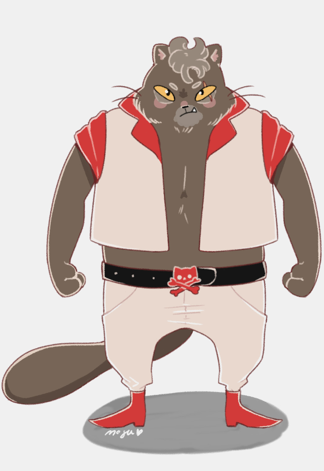 Meguru Hoshino - Nyangstar - Character Design Project