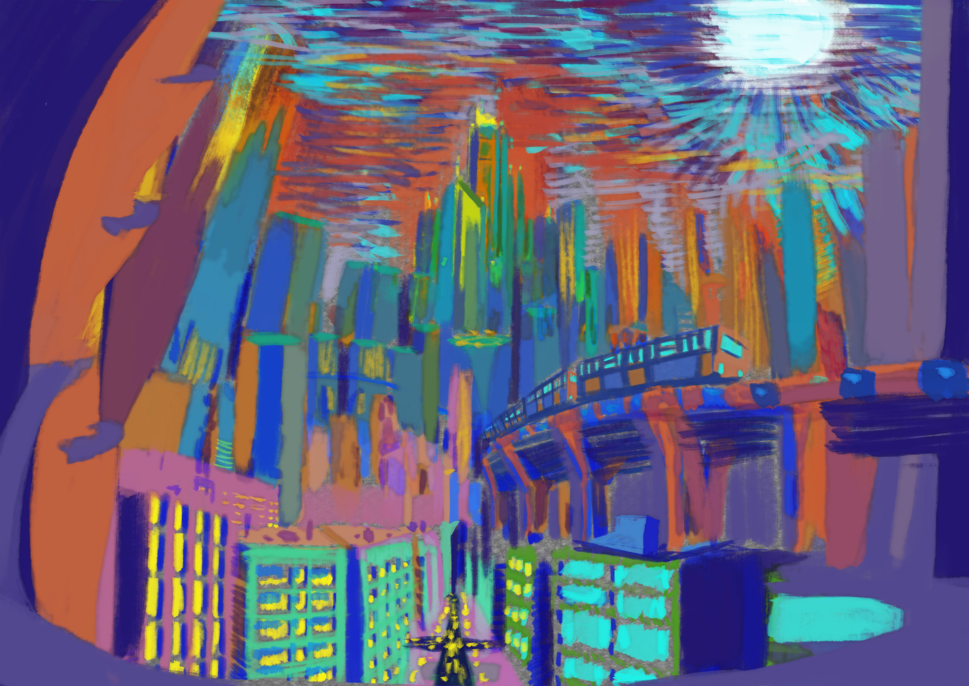 ArtStation - Colour City