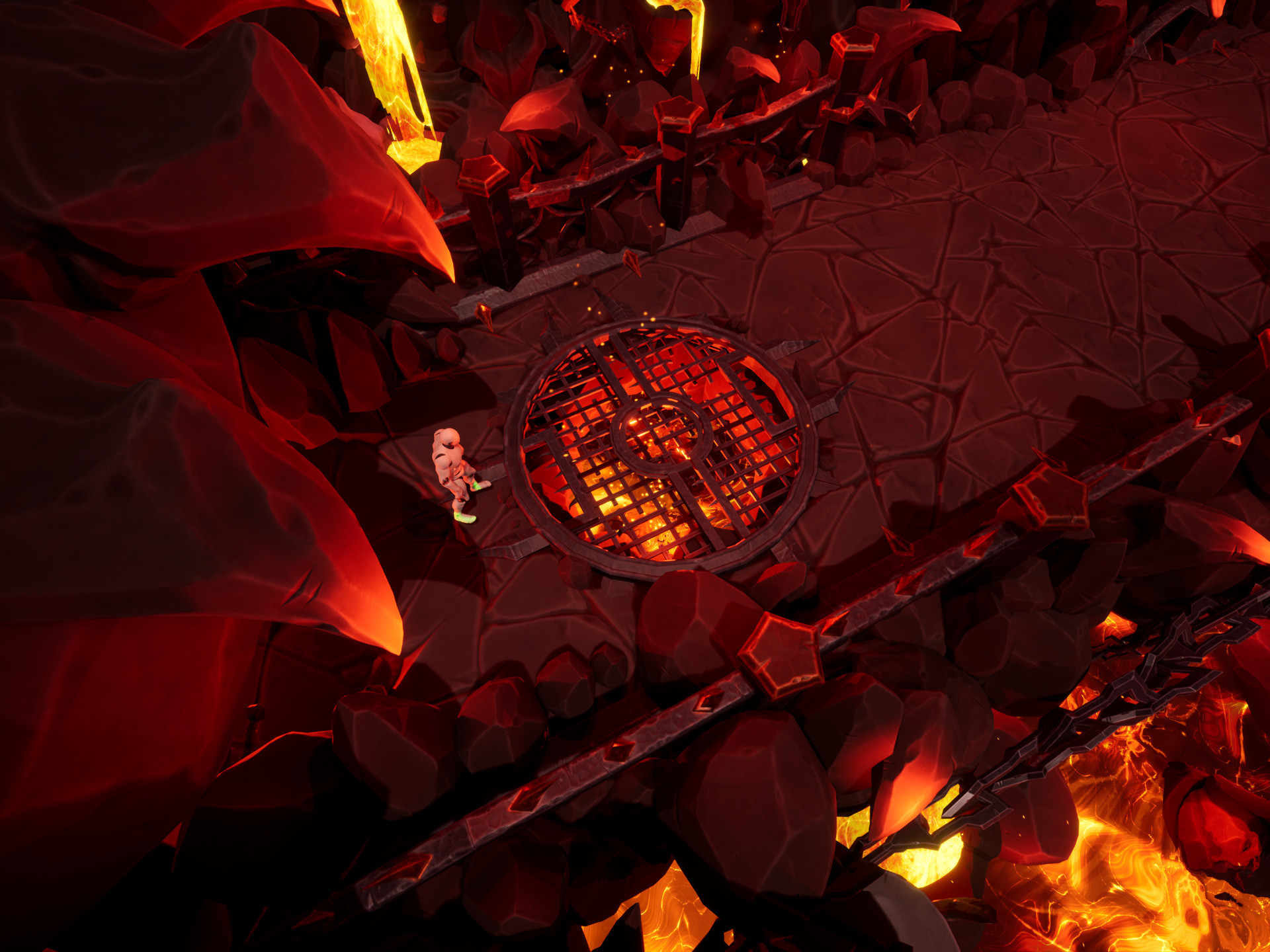 ArtStation - Burning Hell's Bridge - Diablo PBR Fan-Art