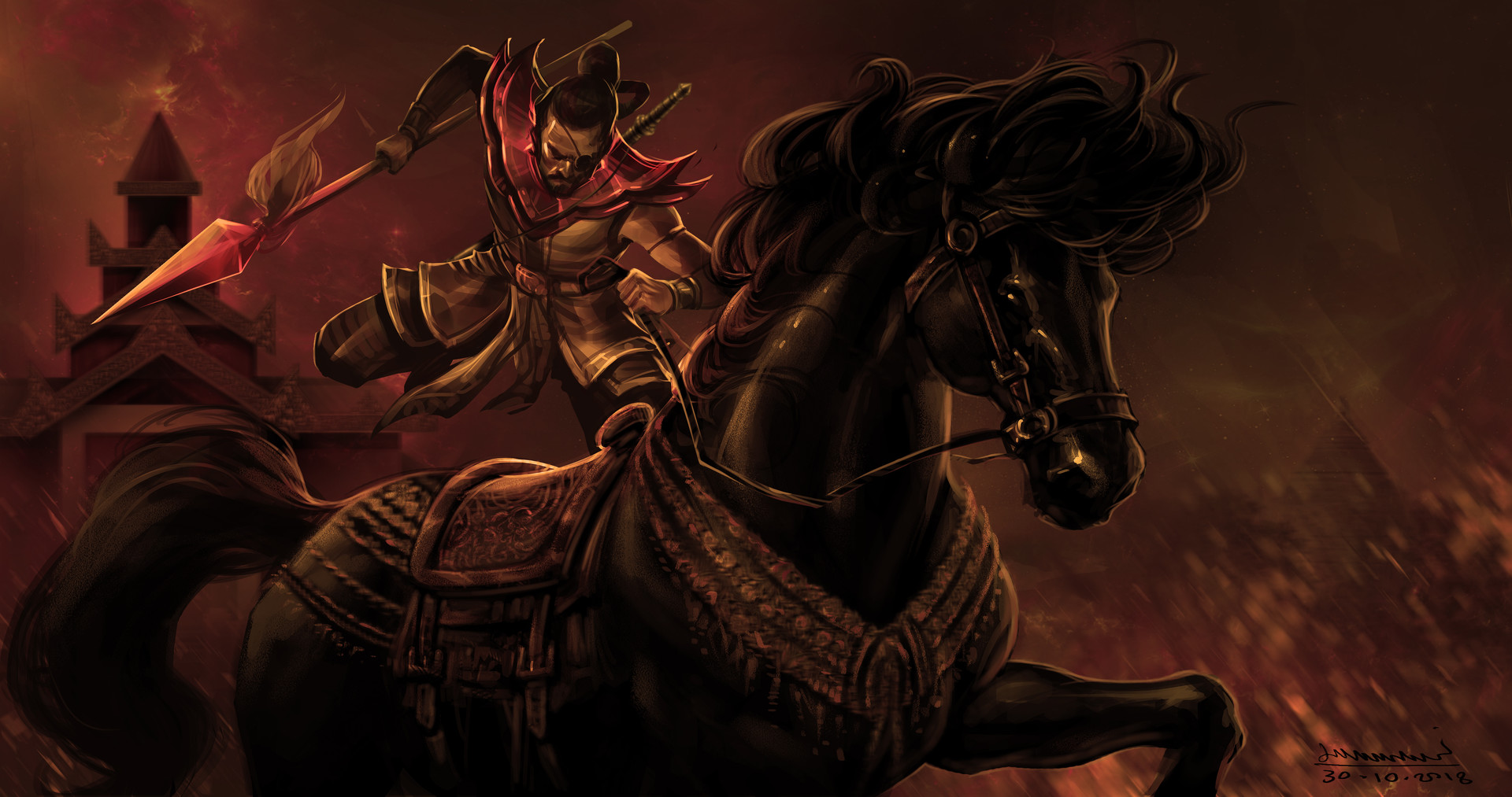 Ko Kyaw ( PIXEL BRUSH ) - burmese warrior(sit thu gyi)