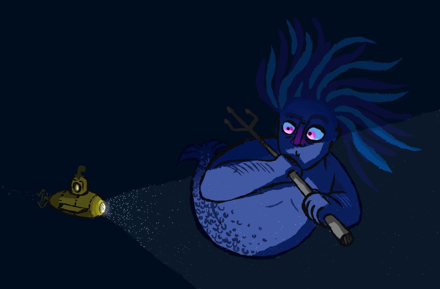 ArtStation - Giant Mermaid