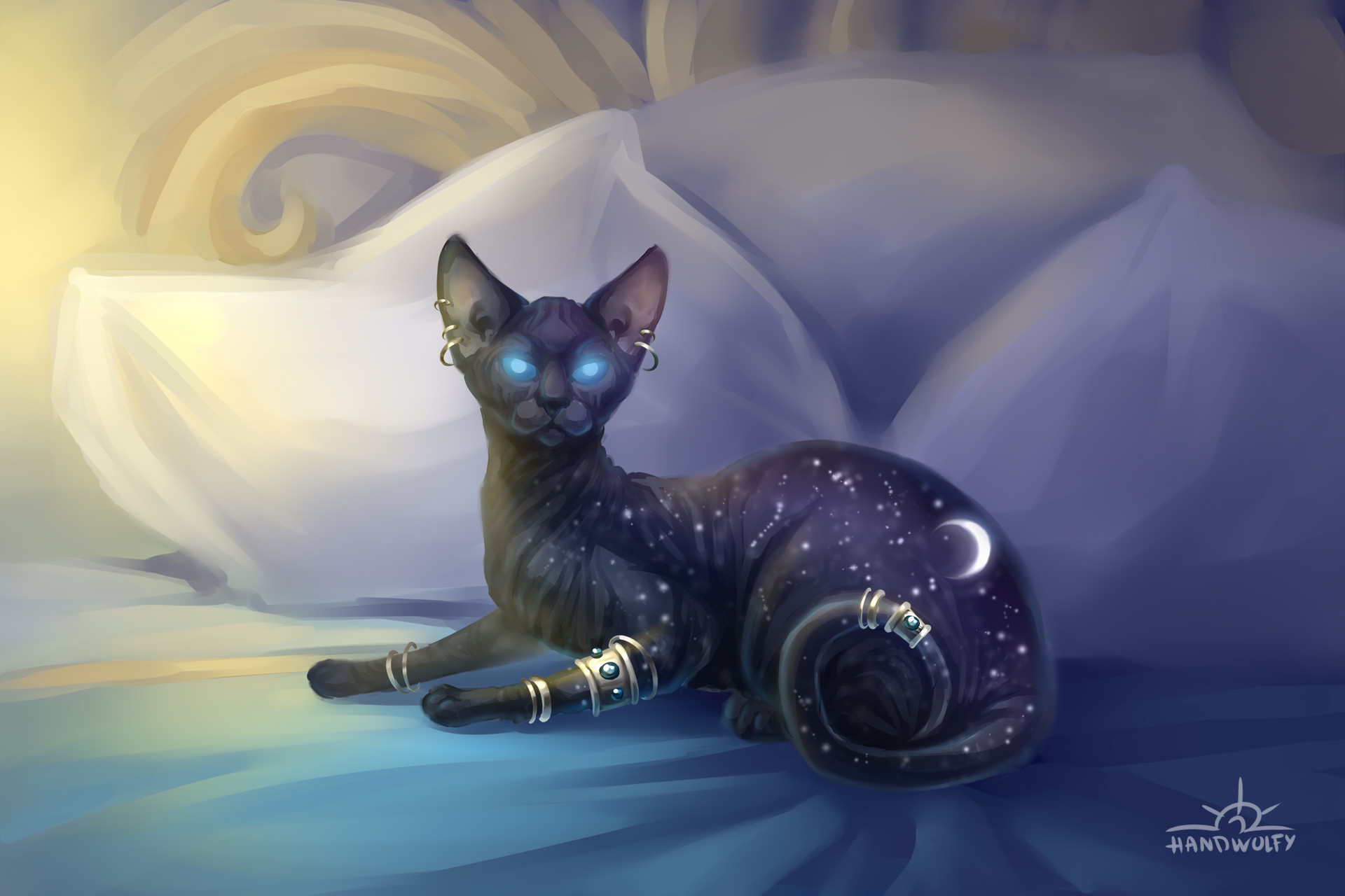 ArtStation - Witch's cat