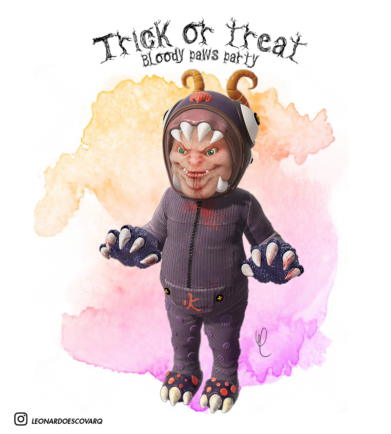 ArtStation - Bloody paws