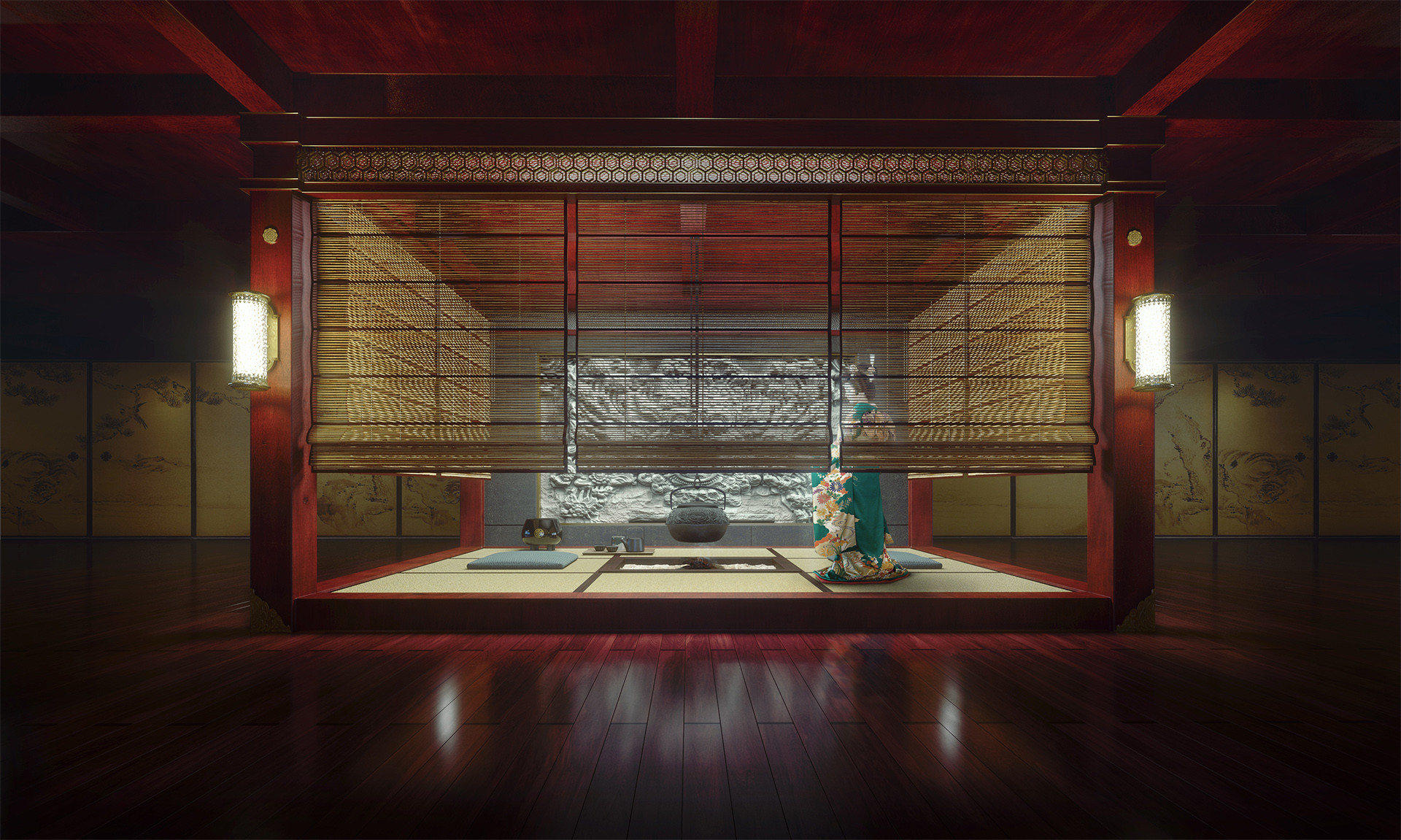 ArtStation - Tea House